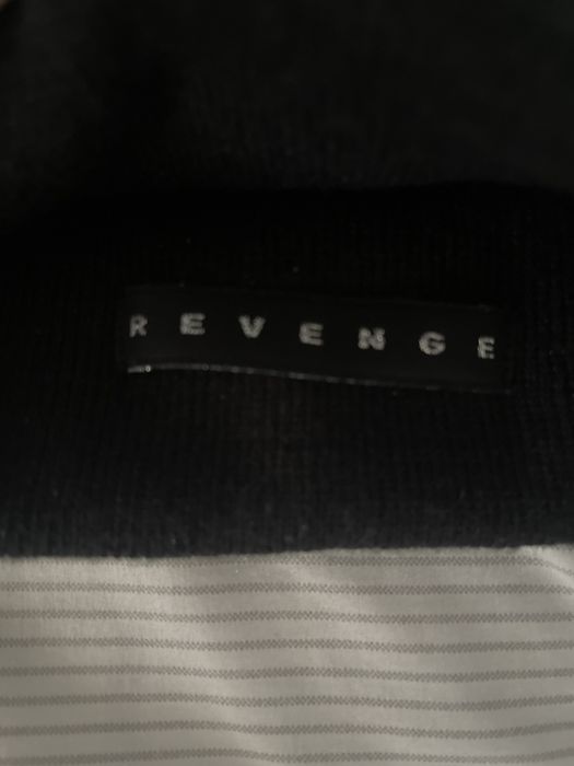 Revenge Revenge beanie blue logo | Grailed