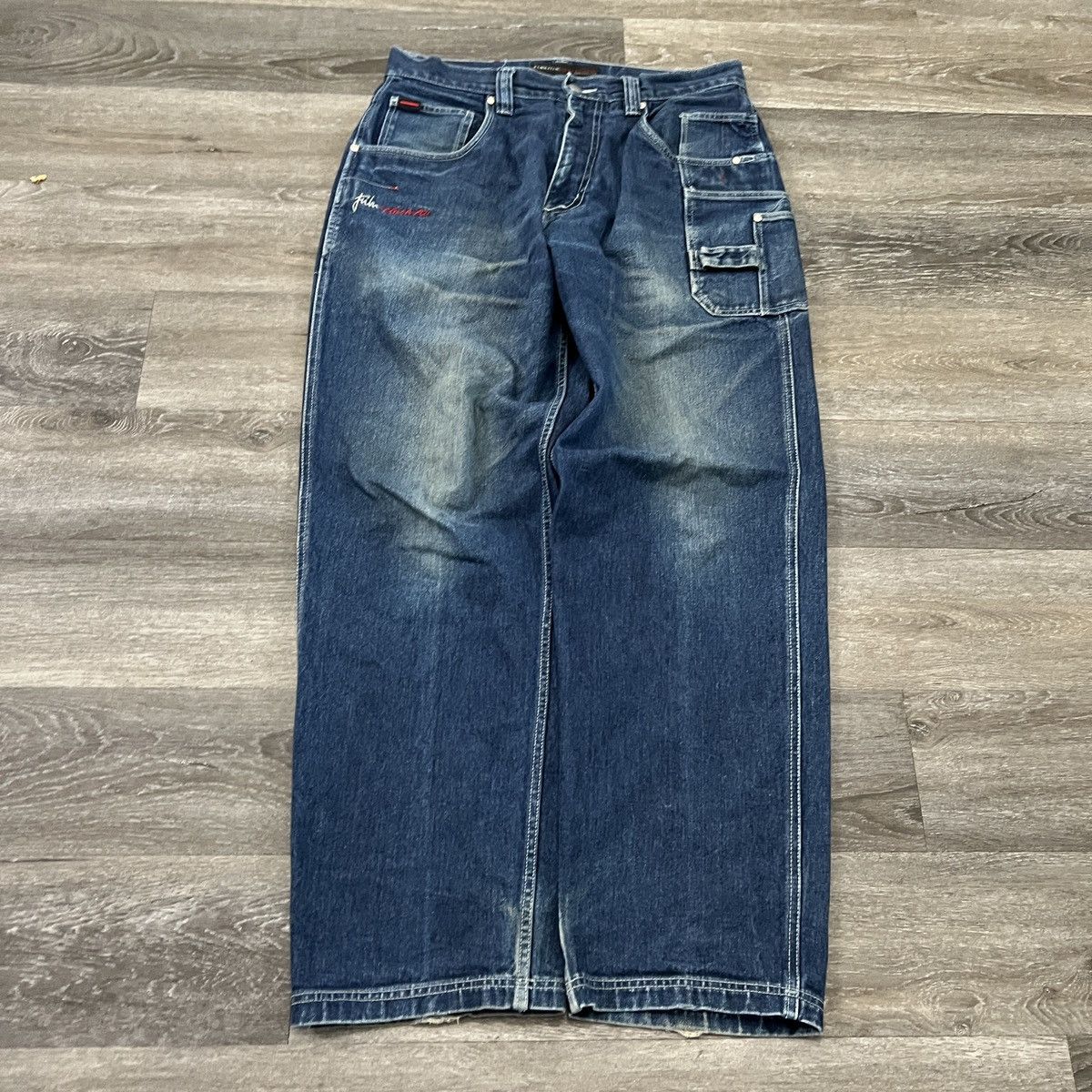 Fubu × Japanese Brand × Vintage Crazy Vintage Y2K Fubu Baggy wide leg ...