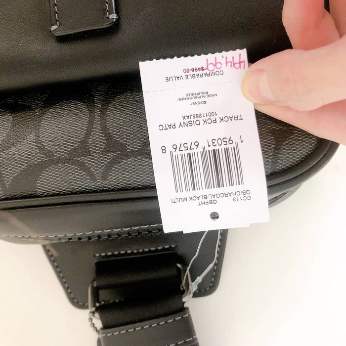 Coach Coach CC113 Disney X Coach Track Pack In Signature Canvas | Grailed