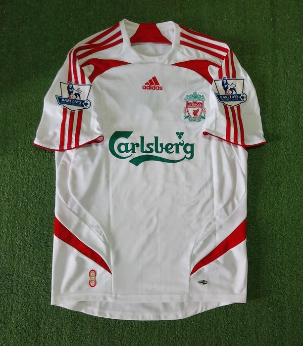 Adidas Liverpool away 2007/2008 fernando torres jersey football | Grailed