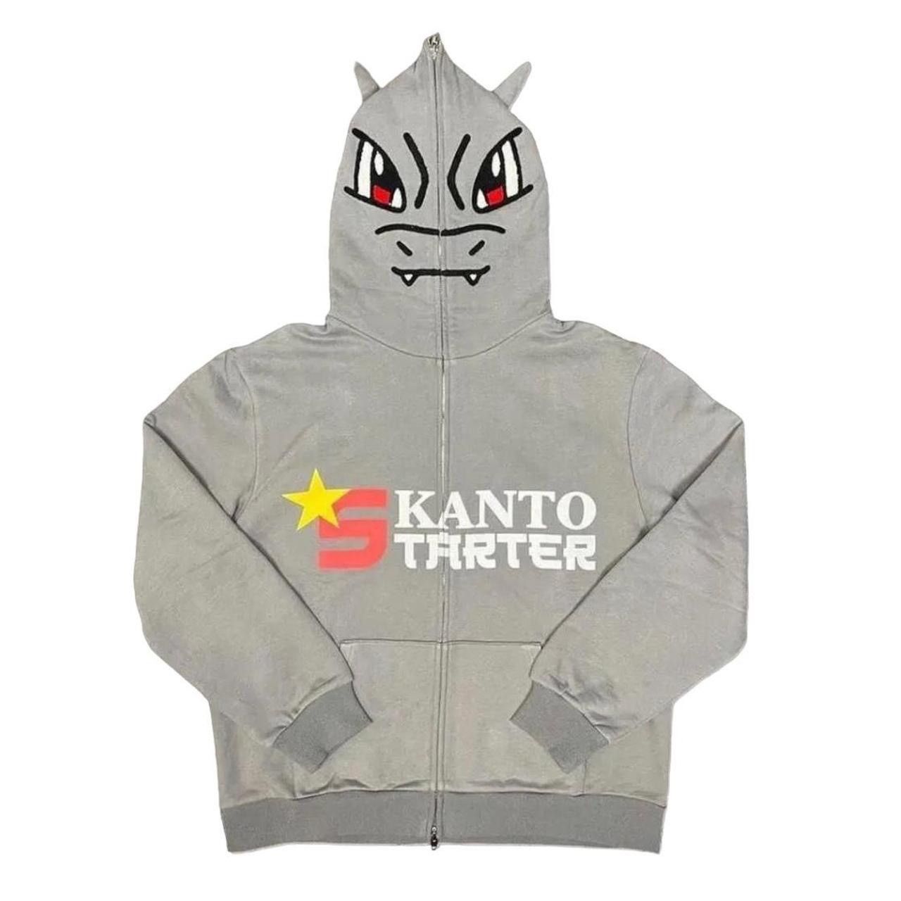 Pokemon Grey Camo Camouflage Pokemon Charizard Full Zip Hoodie | Grailed