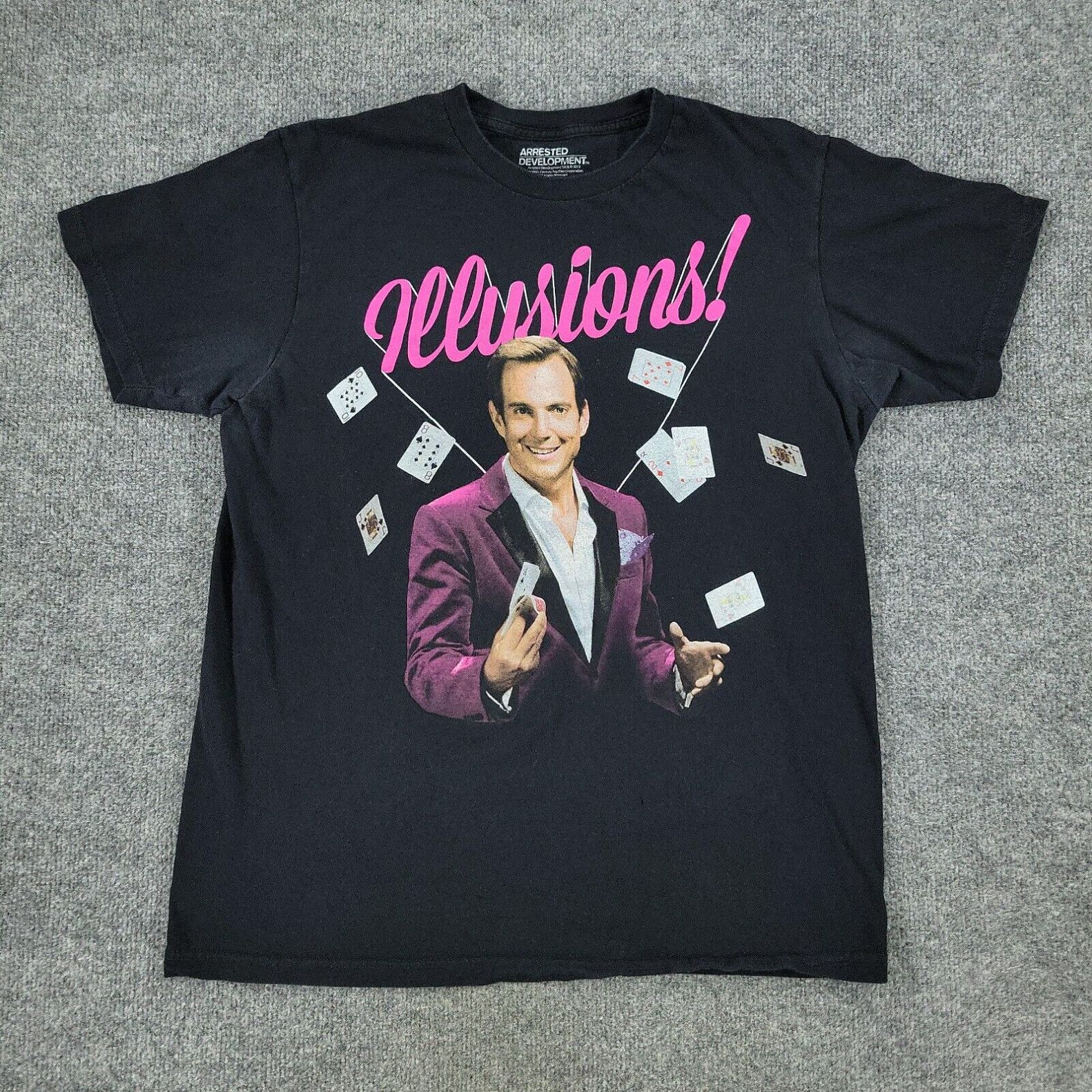 Vintage Arrested Development Shirt Men's Large Black Gob Bluth ...