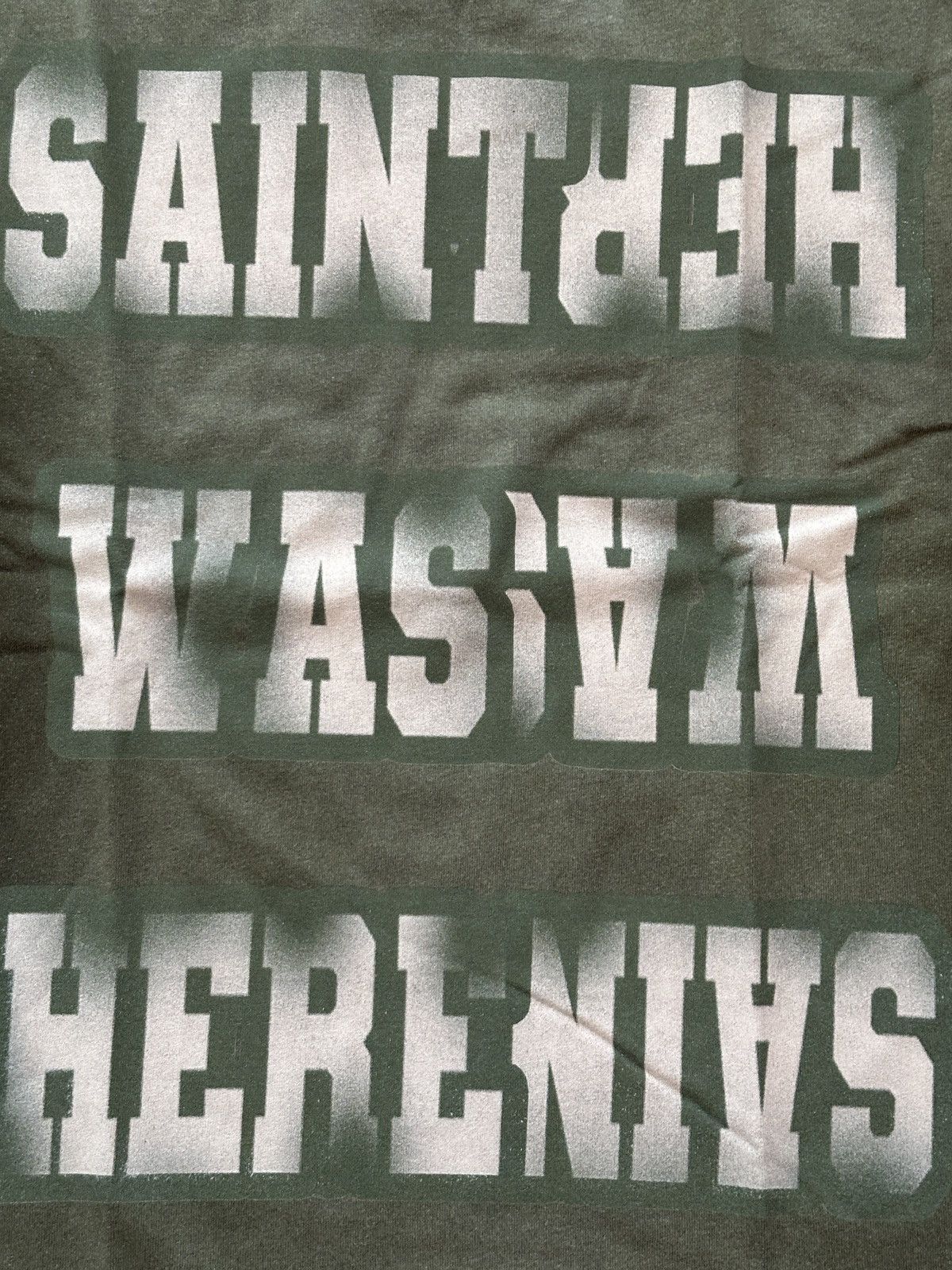 Saint Vanity Saint Vanity Olive Tee shirt L | Grailed