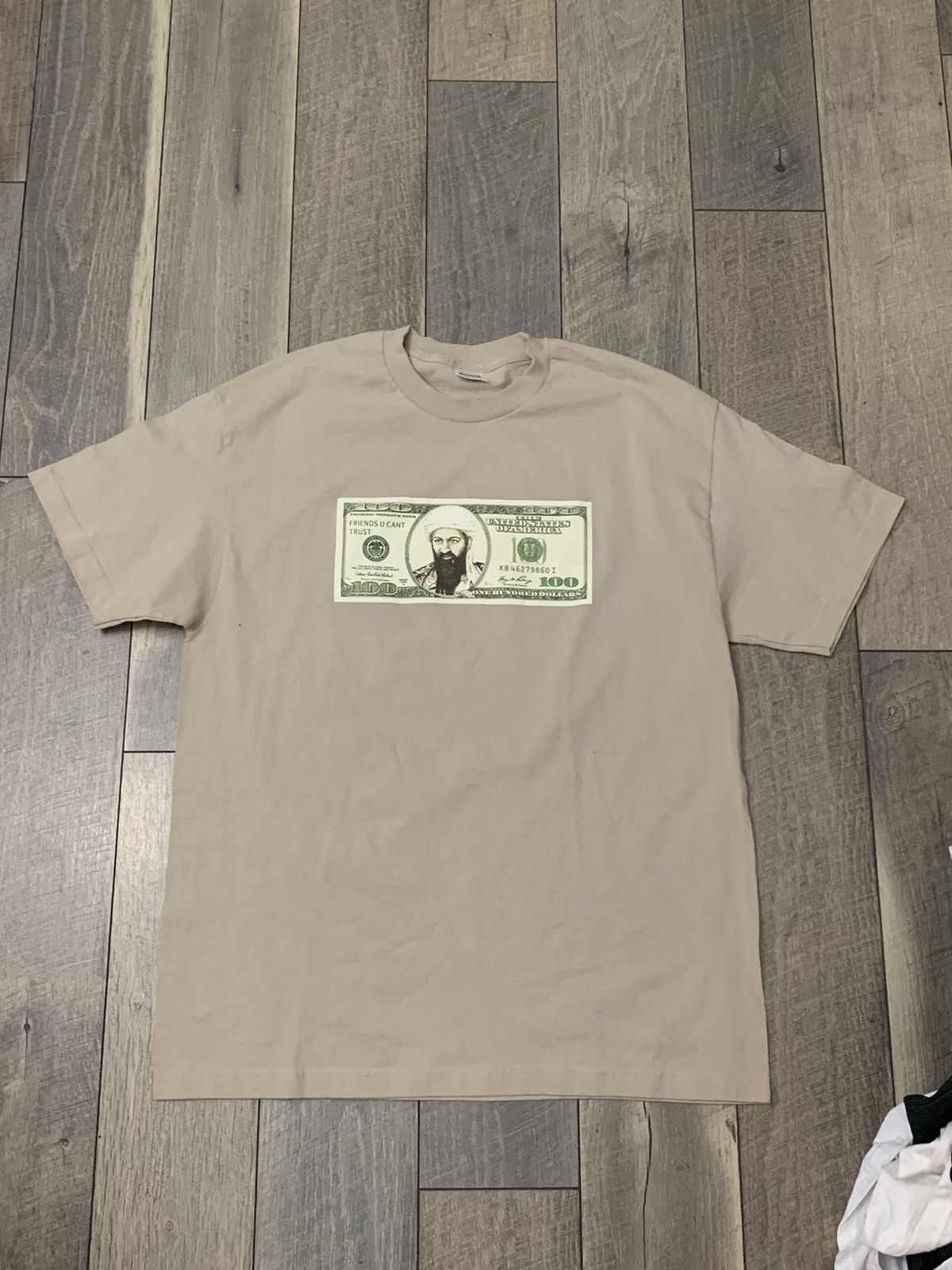 Fuct Fuct Osama Bin Laden Dollar Bill Shirt | Grailed