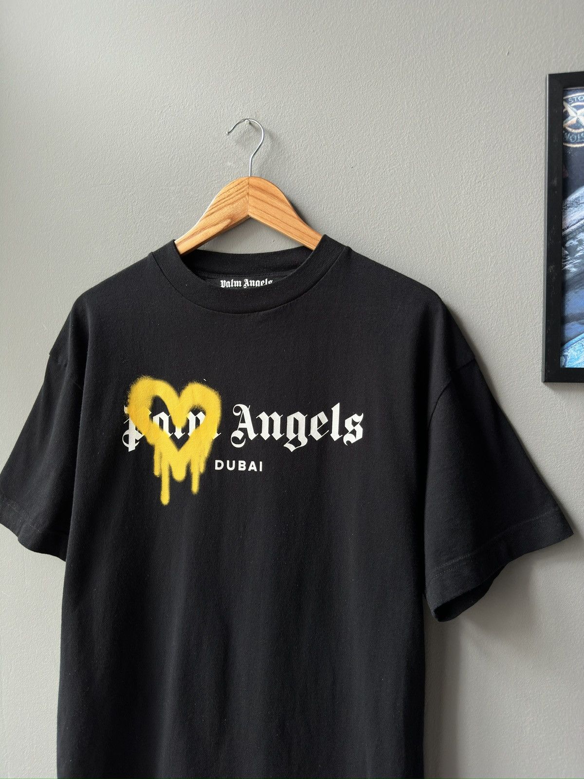 Palm Angels Palm Angels Dubai Spray Logo T-Shirt | Grailed