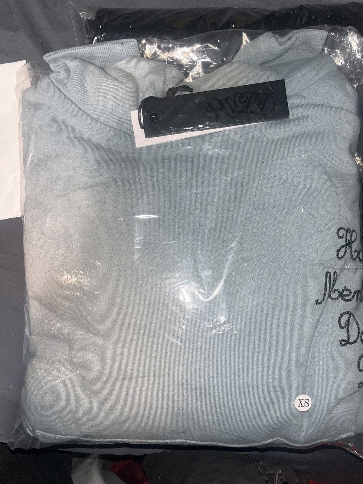 HMDD × The GV Gallery HMDD 2 Ply Hoodie (Sky Blue) | Grailed