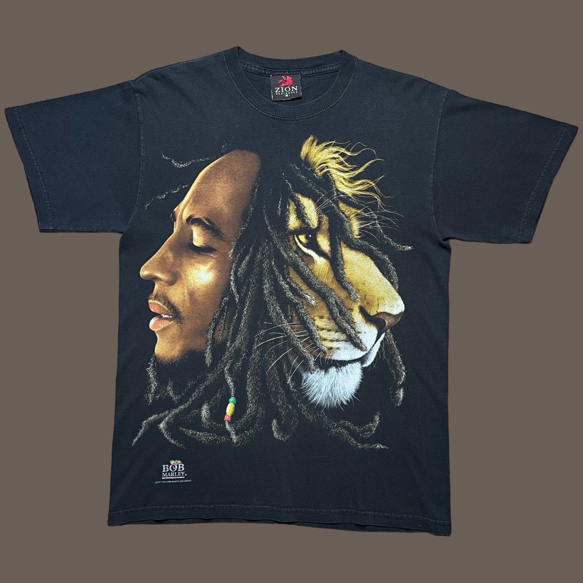 Bob Marley × Vintage × Zion Rootswear Vintage 2000s Bob Marley Lion ...