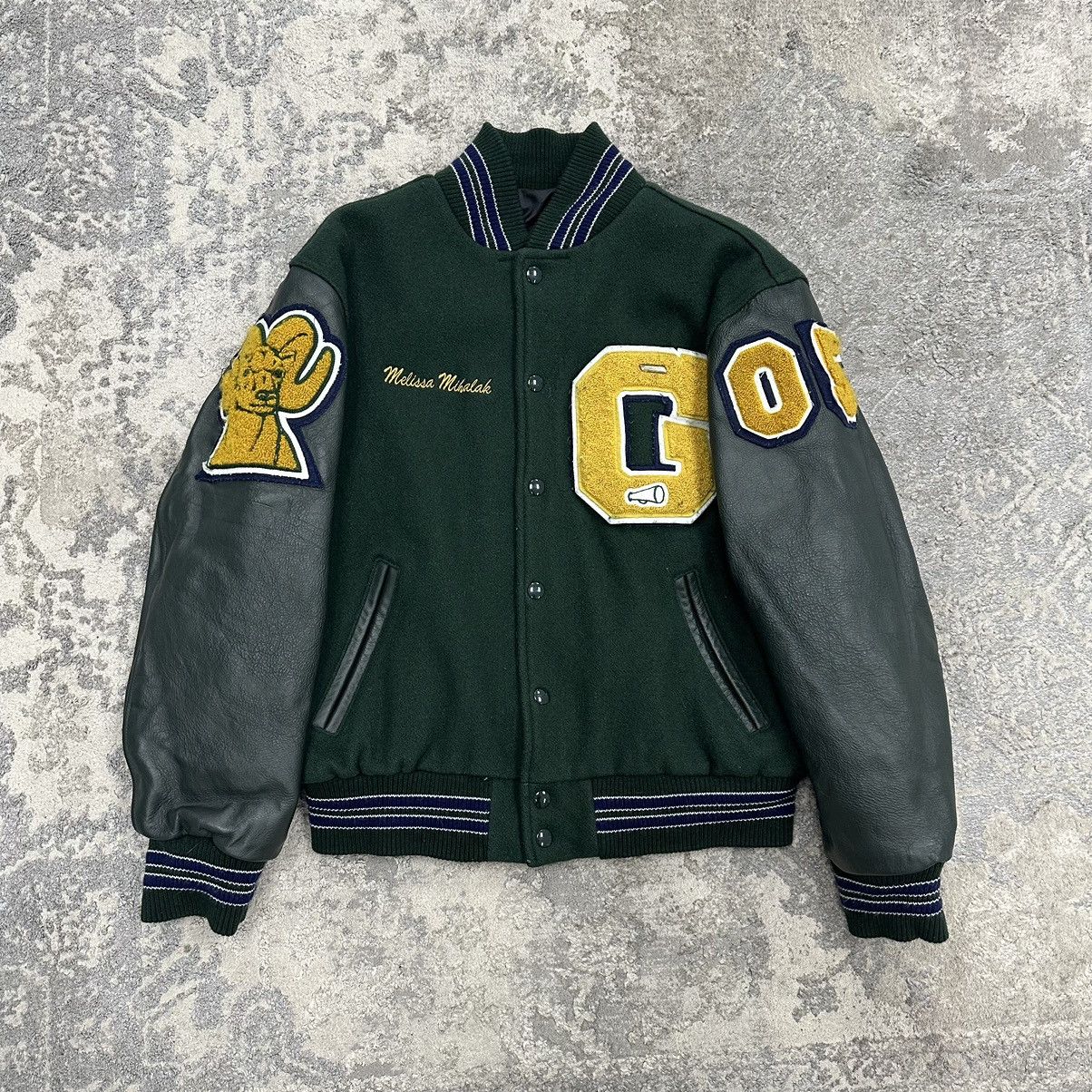 Varsity Jacket × Vintage Vtg Ram Varsity Jacket | Grailed