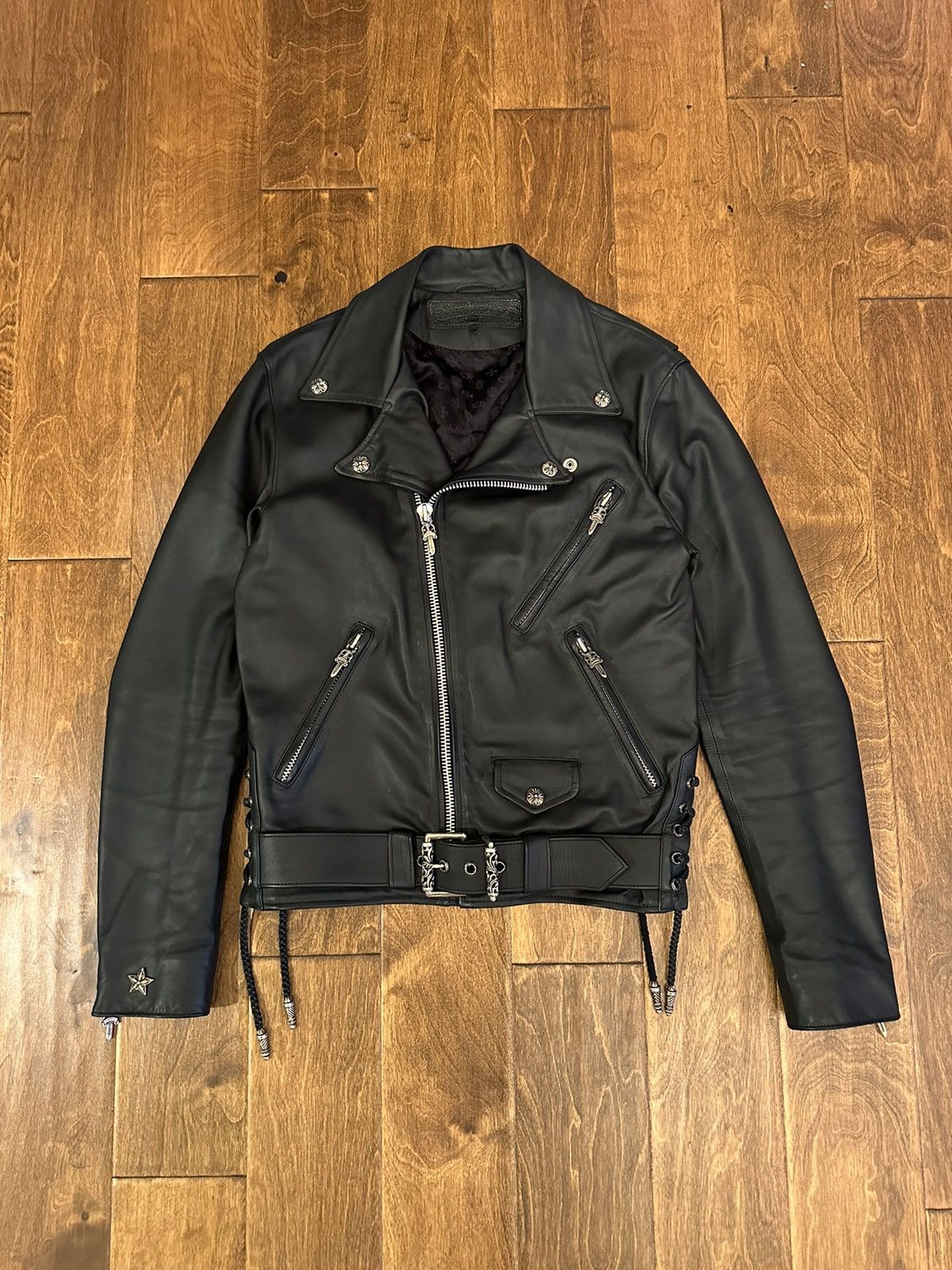 Chrome Hearts Chrome Hearts JJ Dean Leather Jacket | Grailed