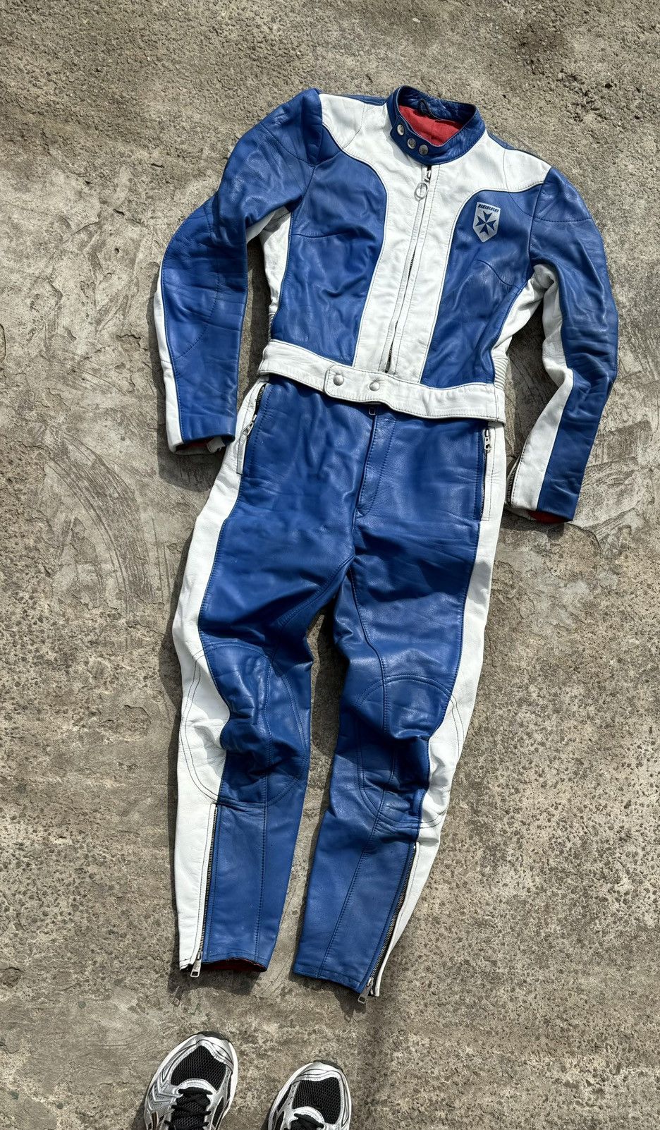 Leather Jacket × Racing × Very Rare Vintage 80s RARE Harro Leather ...