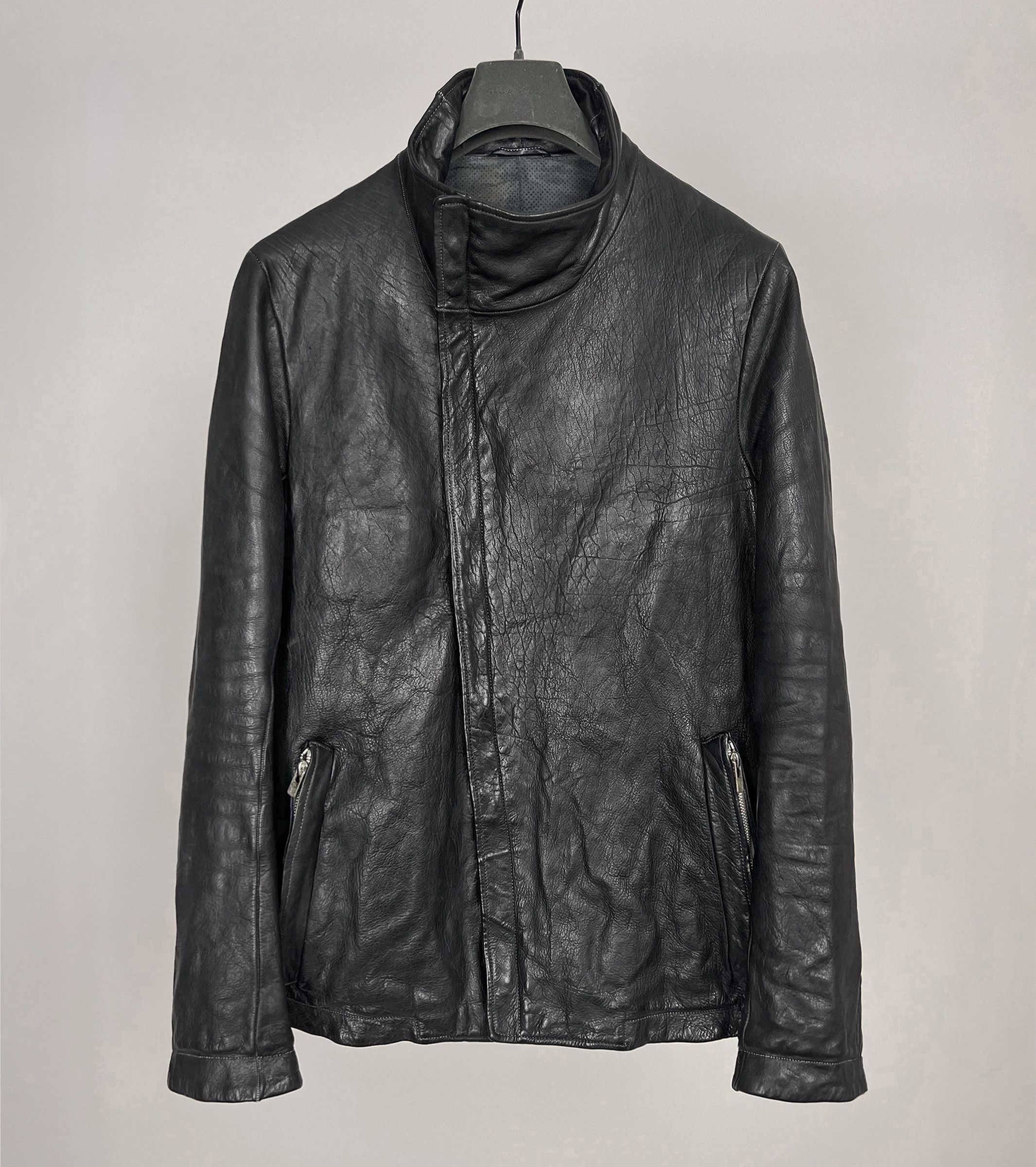 Carol Christian Poell BISON LEATHER JACKET, ICONIC, UNIQUE | Grailed