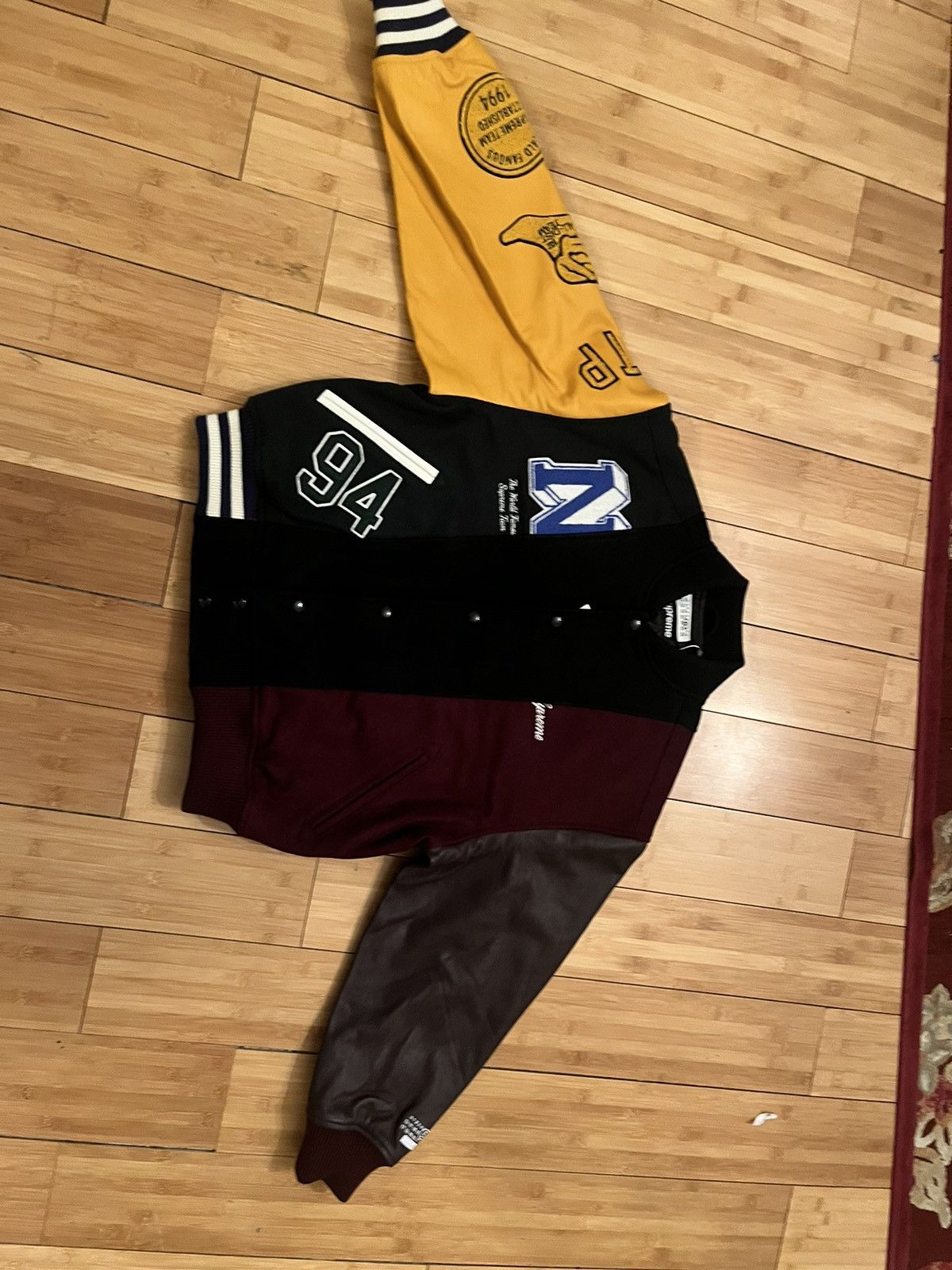 Maison Margiela × Supreme Supreme MM6 Maison Margiela Split varsity ...