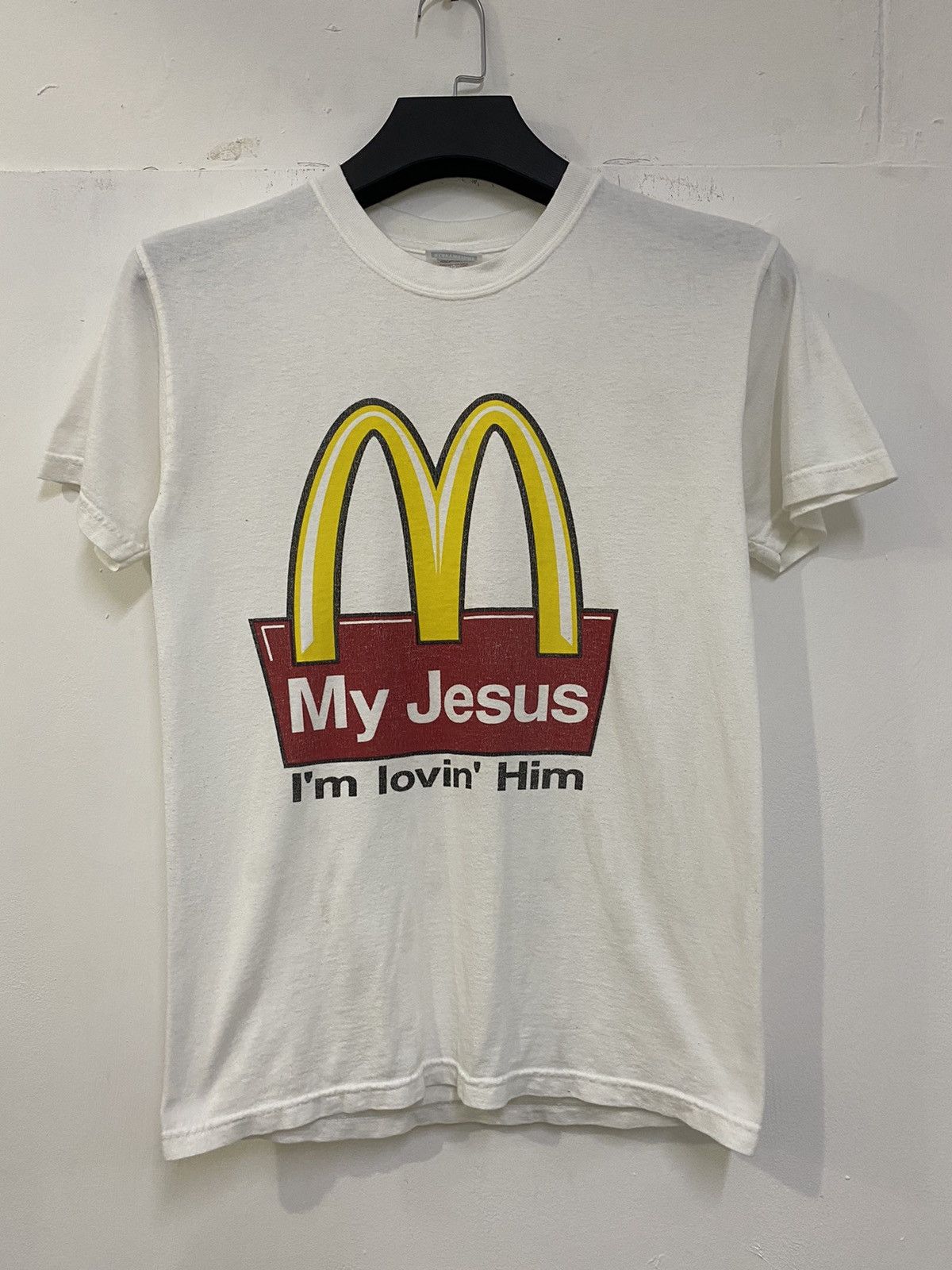 Humor × Religion × Streetwear 💥 MCDONALD X MY JESUS PARODY SHIRT | Grailed