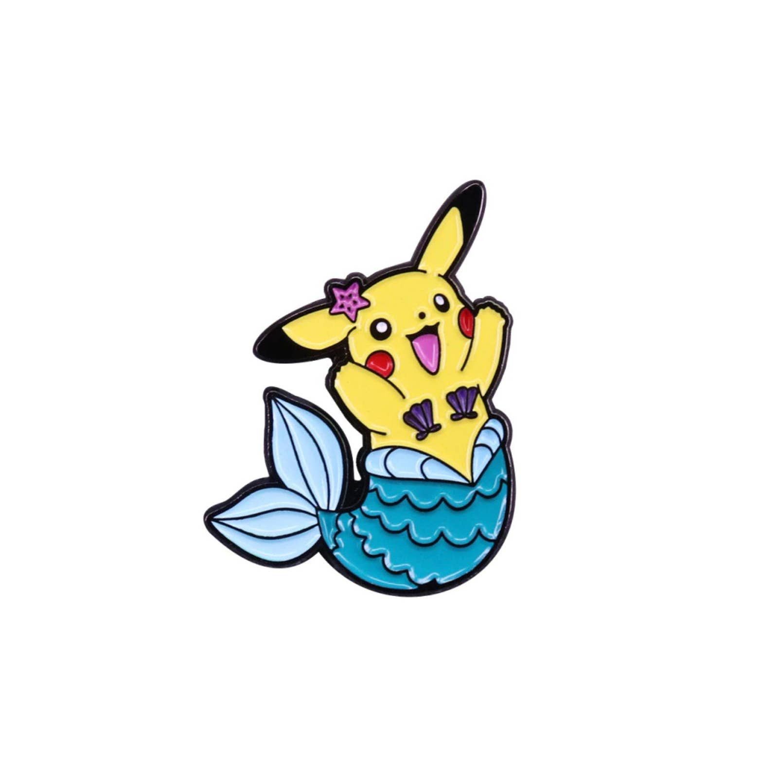 Enamel Pokemon Pikachu Mermaid Starbucks Mermaid Enamel Pins 370 | Grailed