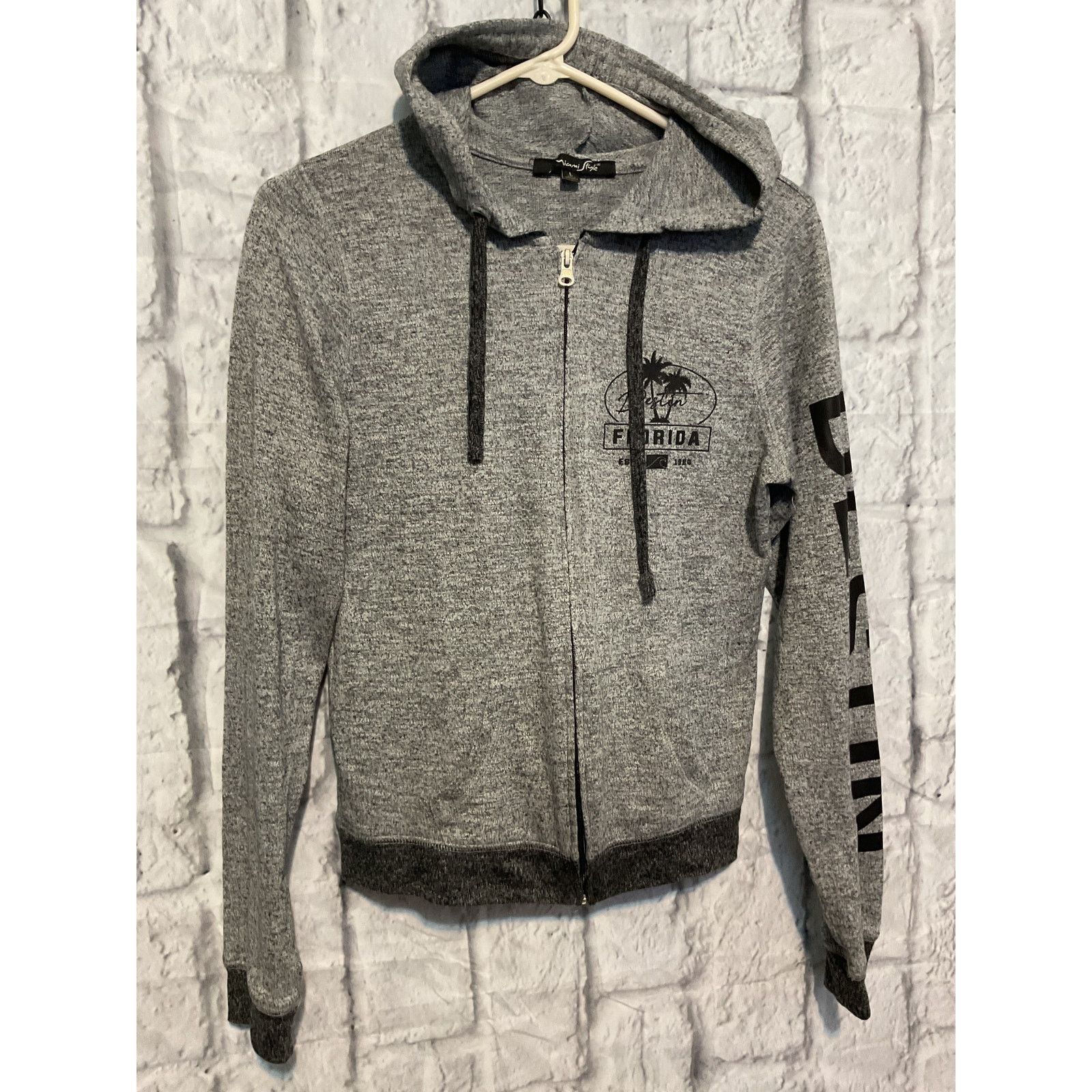 Other NEW Miami Style DESTIN FLORIDA Hoodie Jacket Size Large | Grailed