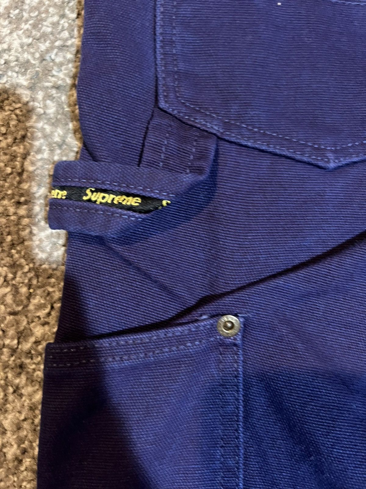 Supreme Supreme canvas double knee painter pant | Grailed