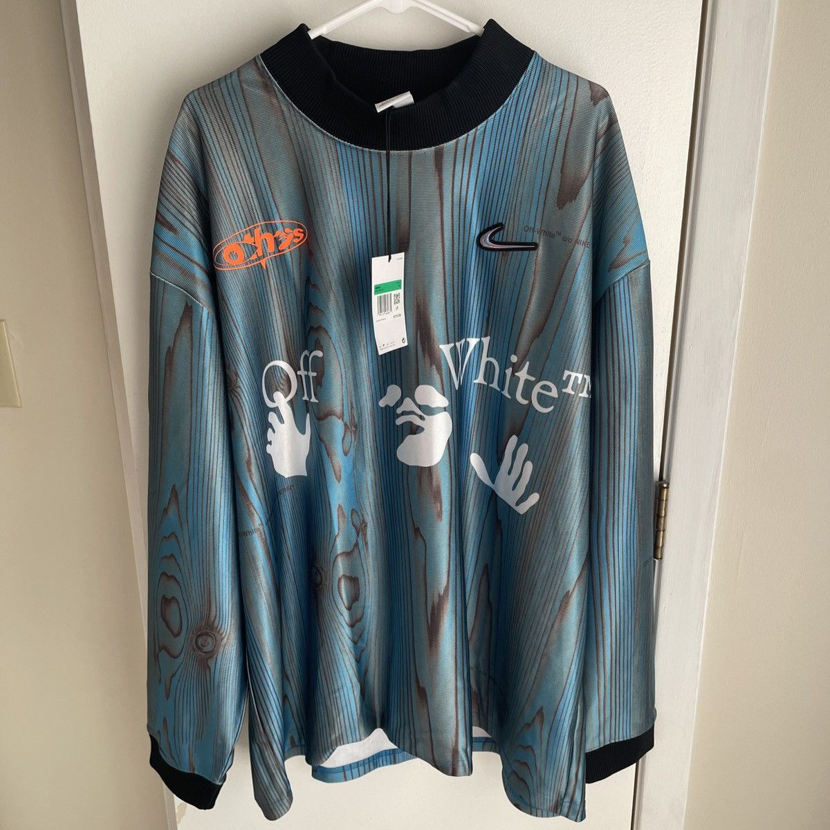 Nike × Off-White Nike x Off-White TM Football Goalkeeper Jersey Size XL ...