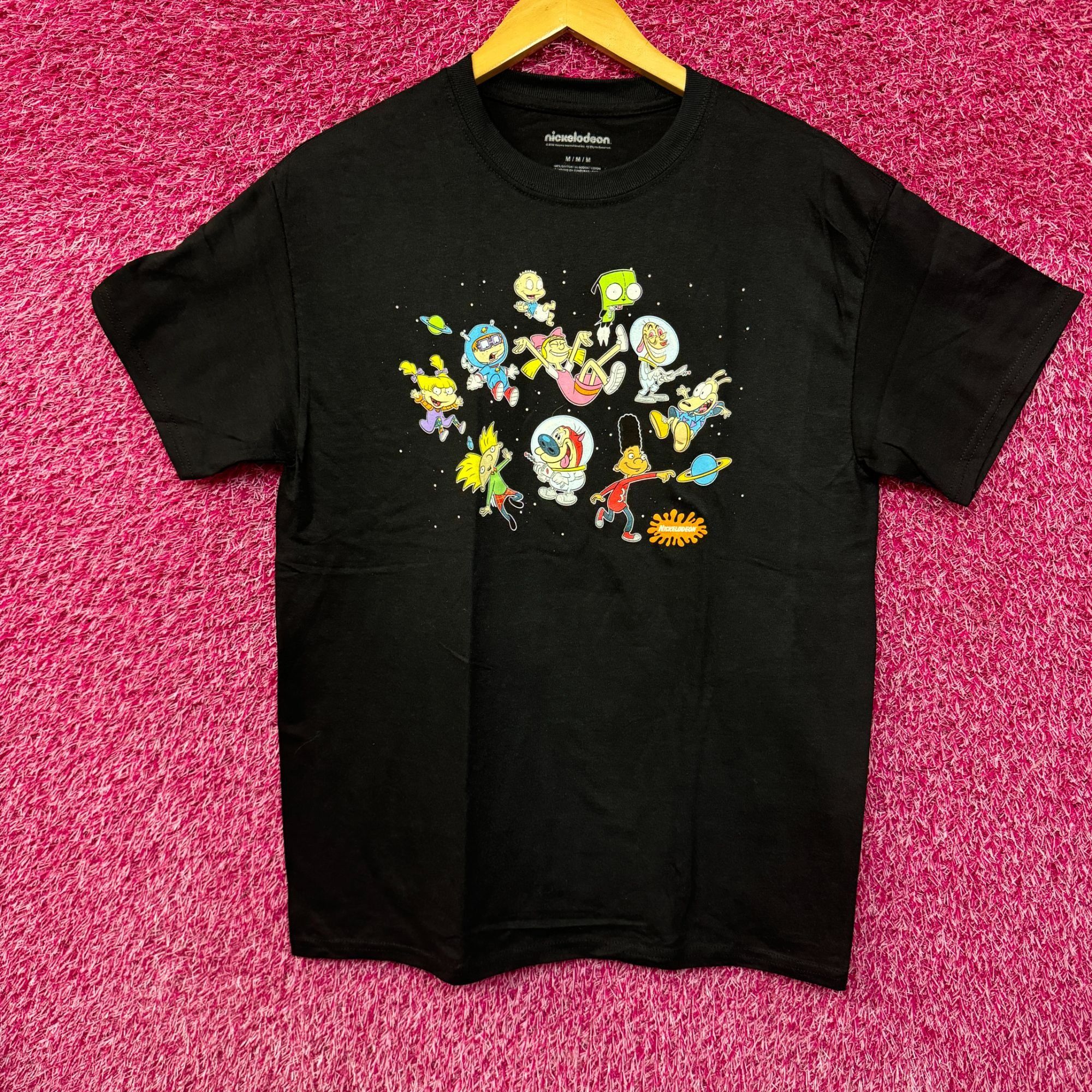 Nickelodeon The Best of Nicktoons in Outer Space Nickelodeon Tee M ...