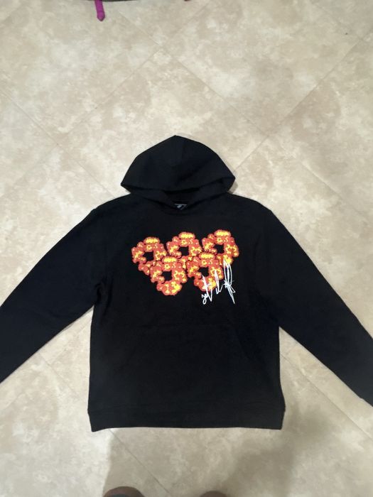 DENIM TEARS authentic denim tear offset hoodie | Grailed