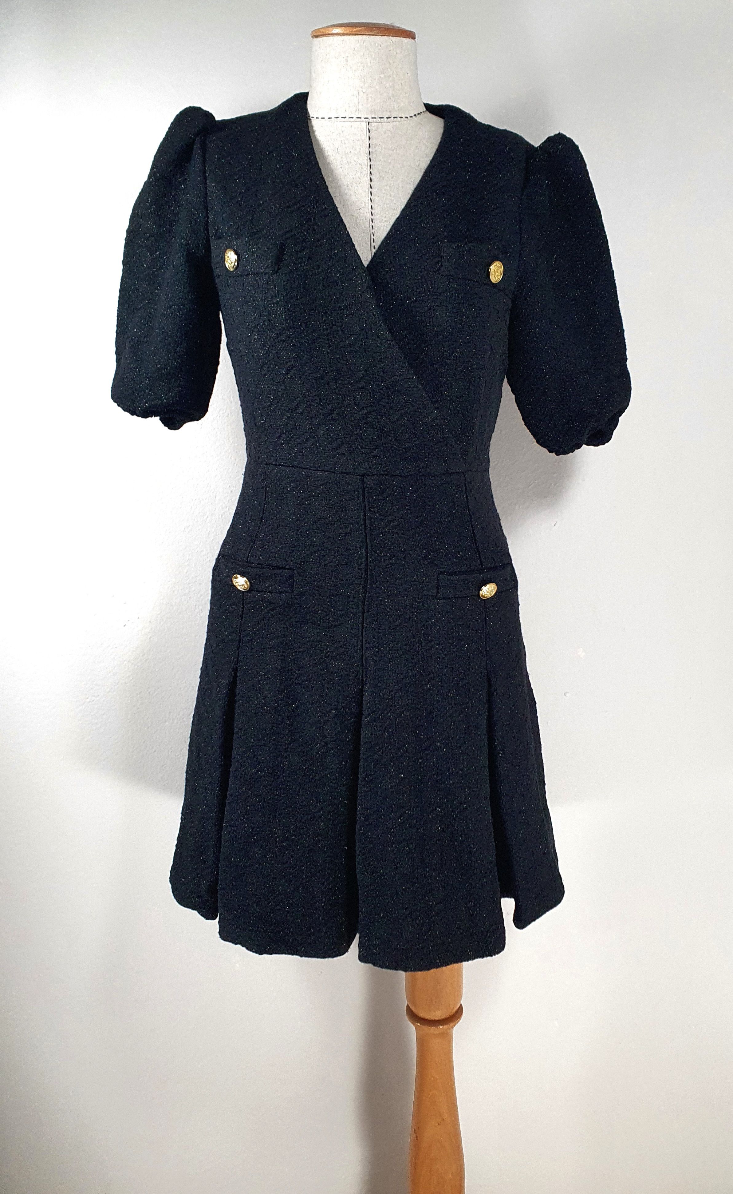 Maje Black dress | Grailed