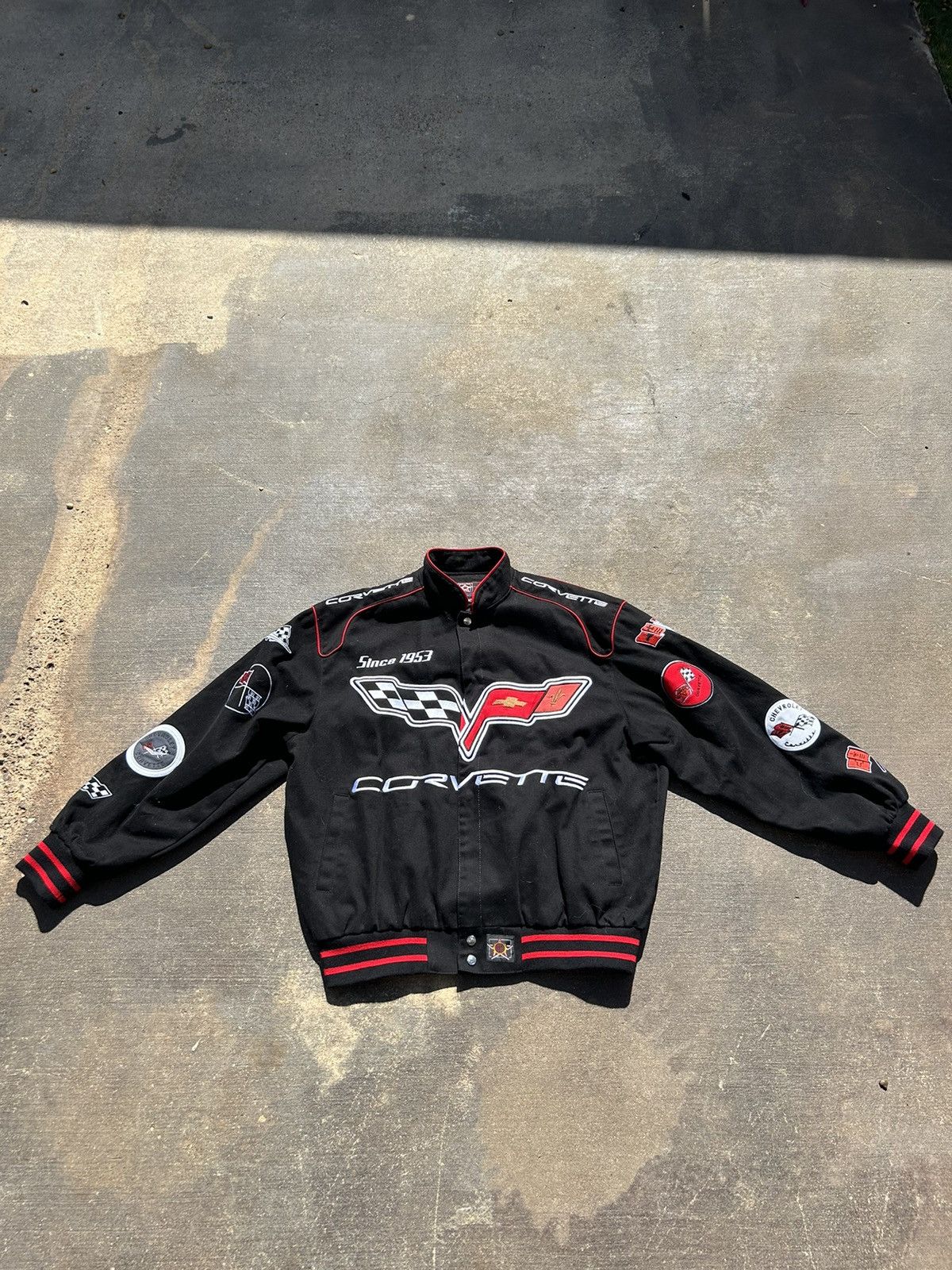Vintage Vintage Chevrolet Corvette Racing Jacket | Grailed