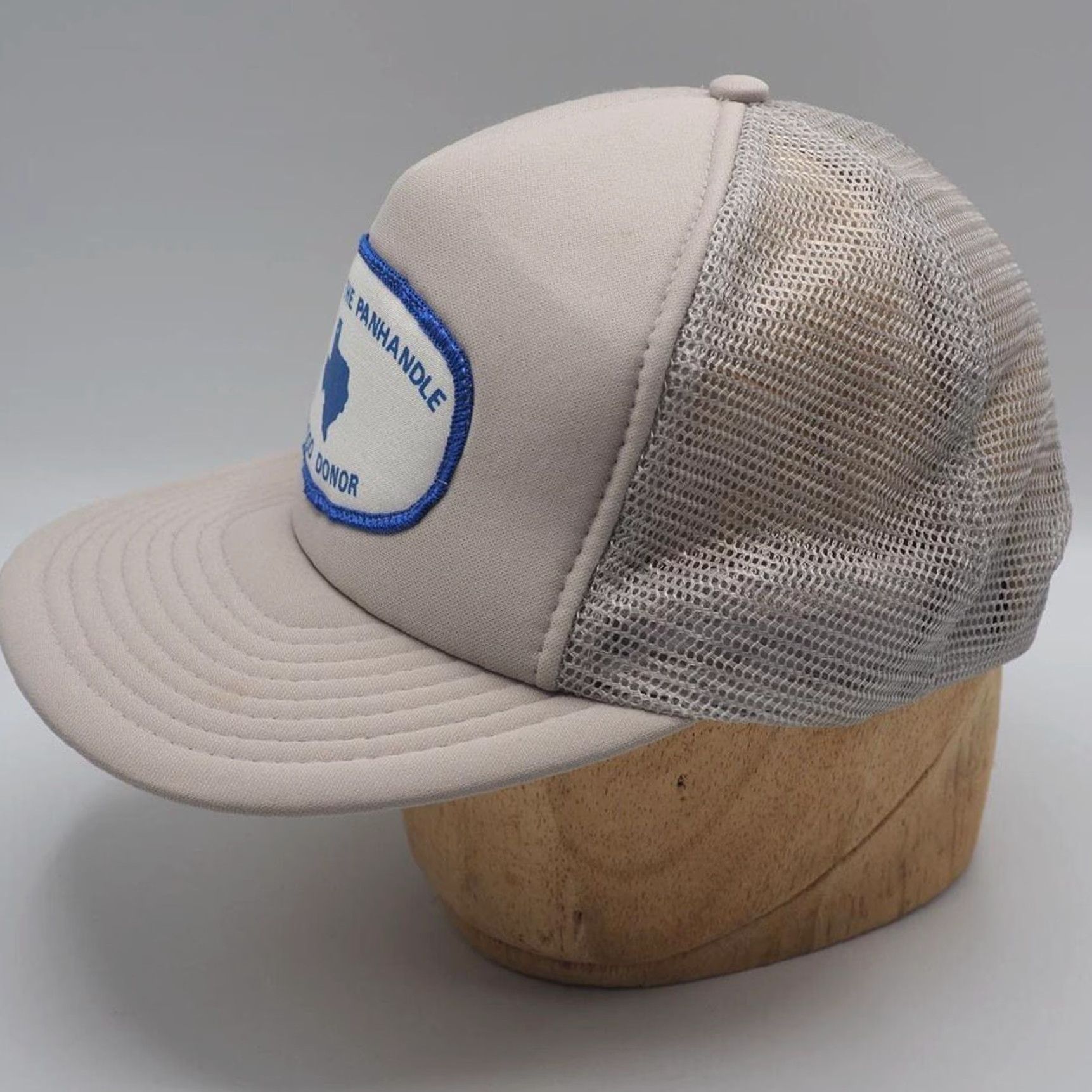 Vintage Pride of The Panhandle Texas Blood Donor Mesh Trucker Farmer ...