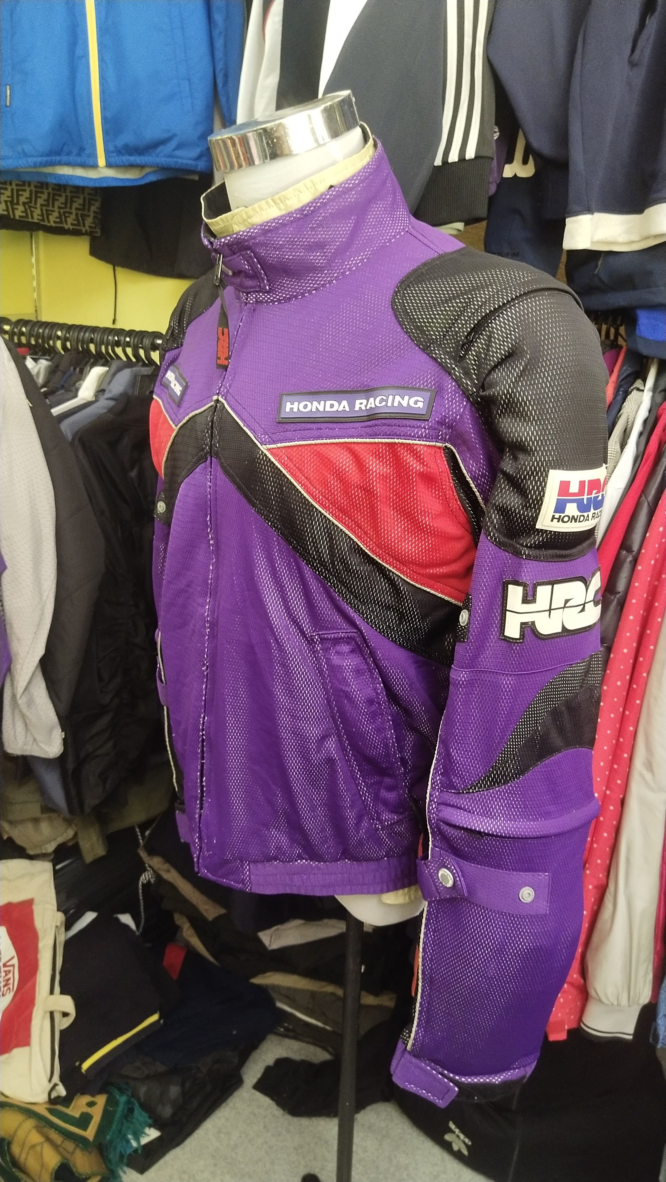 Honda × Japanese Brand × Racing 💥Vintage HRC Honda Racing Waterproof ...
