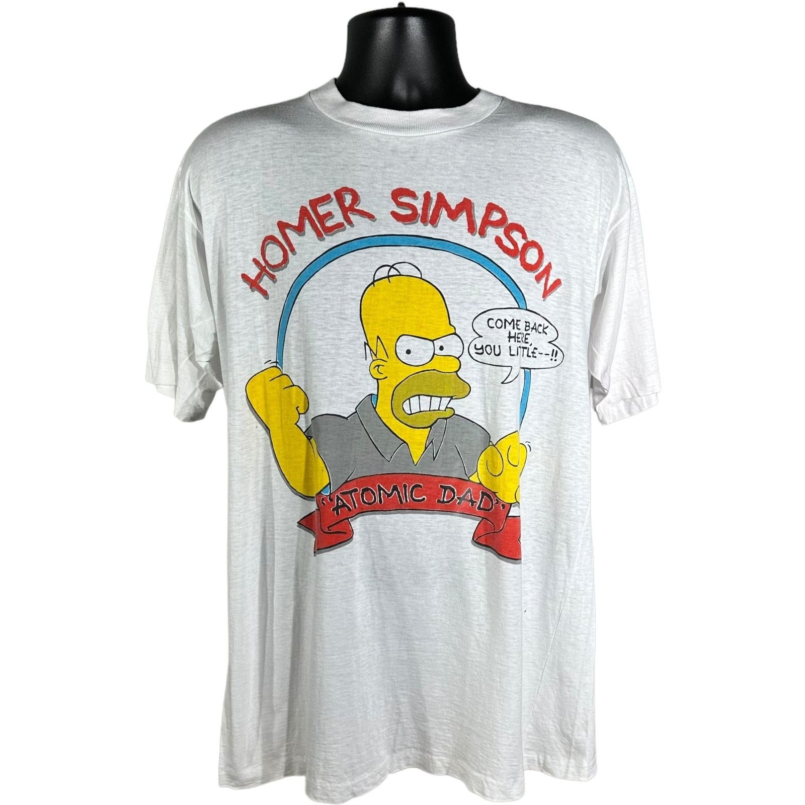 The Simpsons Vintage Homer Simpson "Atomic Dad" Tee | Grailed