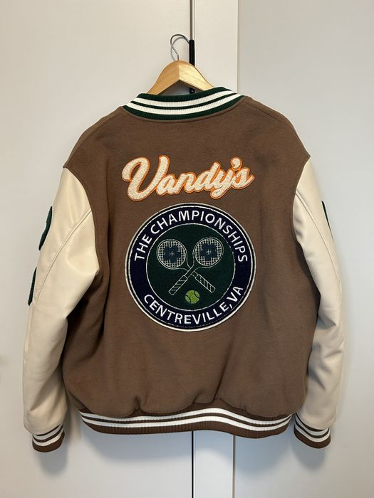 Vandy The Pink Vandy The Pink Tennis Varsity Jacket | Grailed