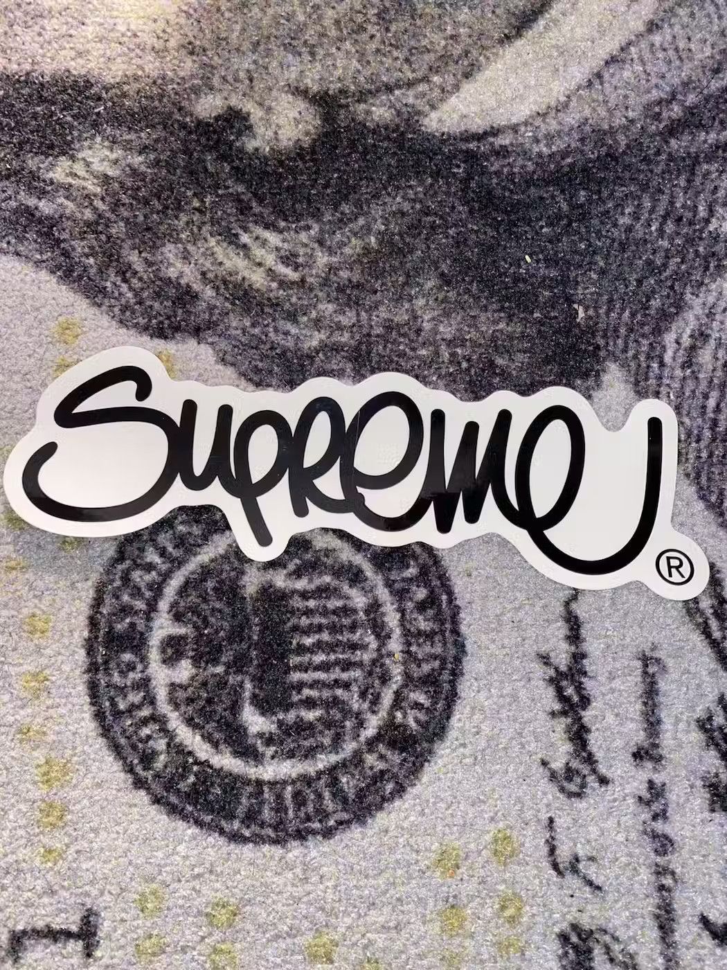 Supreme Supreme Handstyle Logo Sticker | Grailed