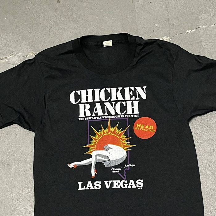 Vintage WMNS Sm VTG 1980’s Made in USA Chicken Ranch Graphic Tshirt | Grailed