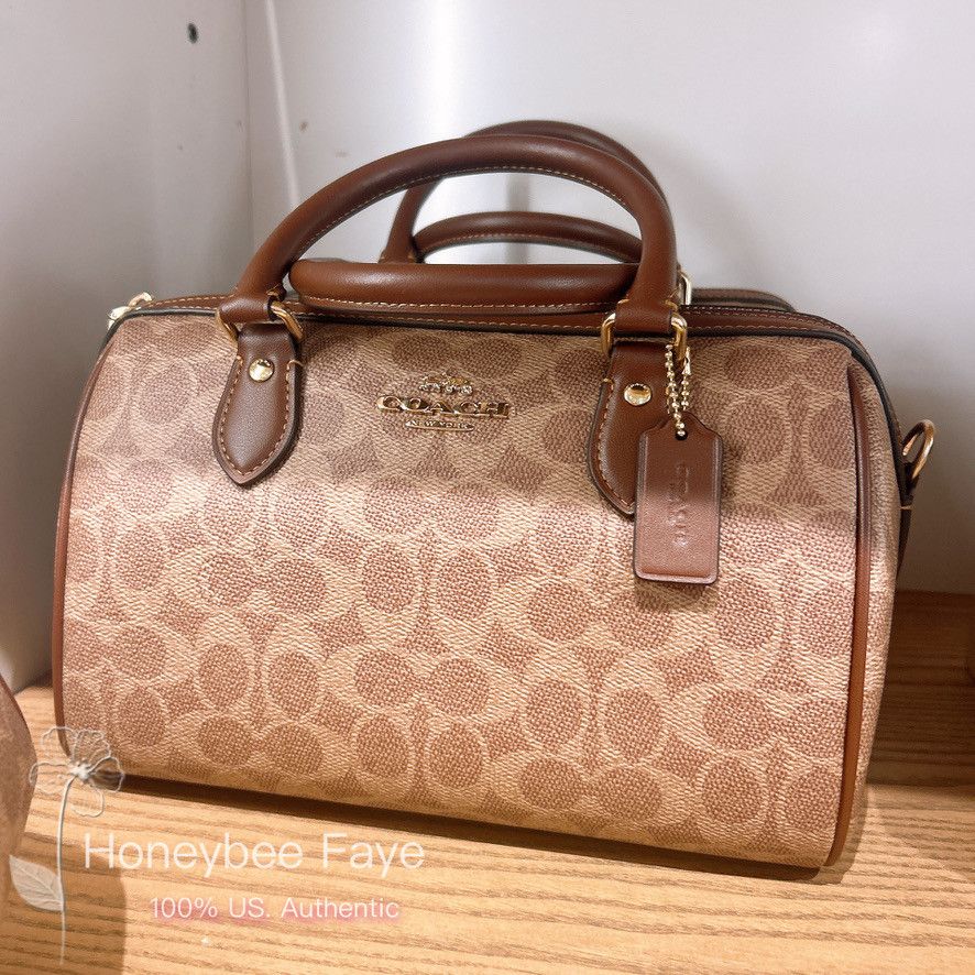 Coach Rowan Satchel Bag In Signature Canvas CV961 | Grailed