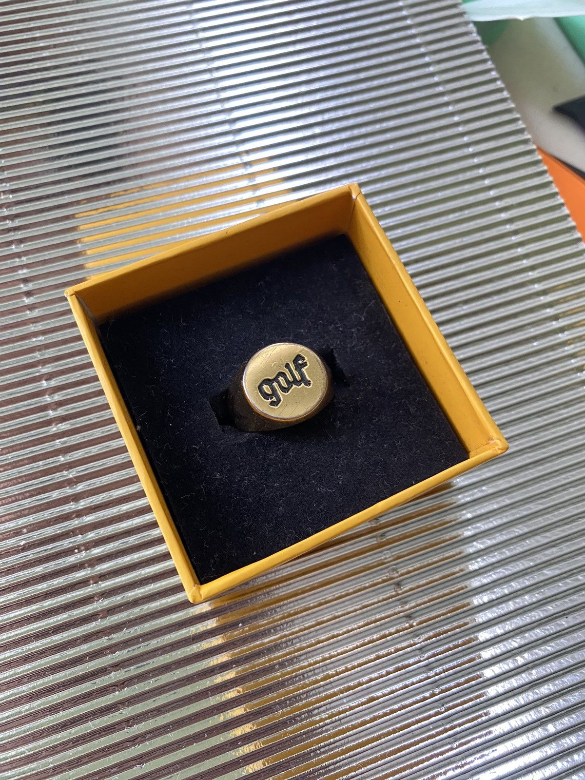 Golf Wang × Golf le Fleur × Tyler The Creator Golf le Fleur Oldie ring ...