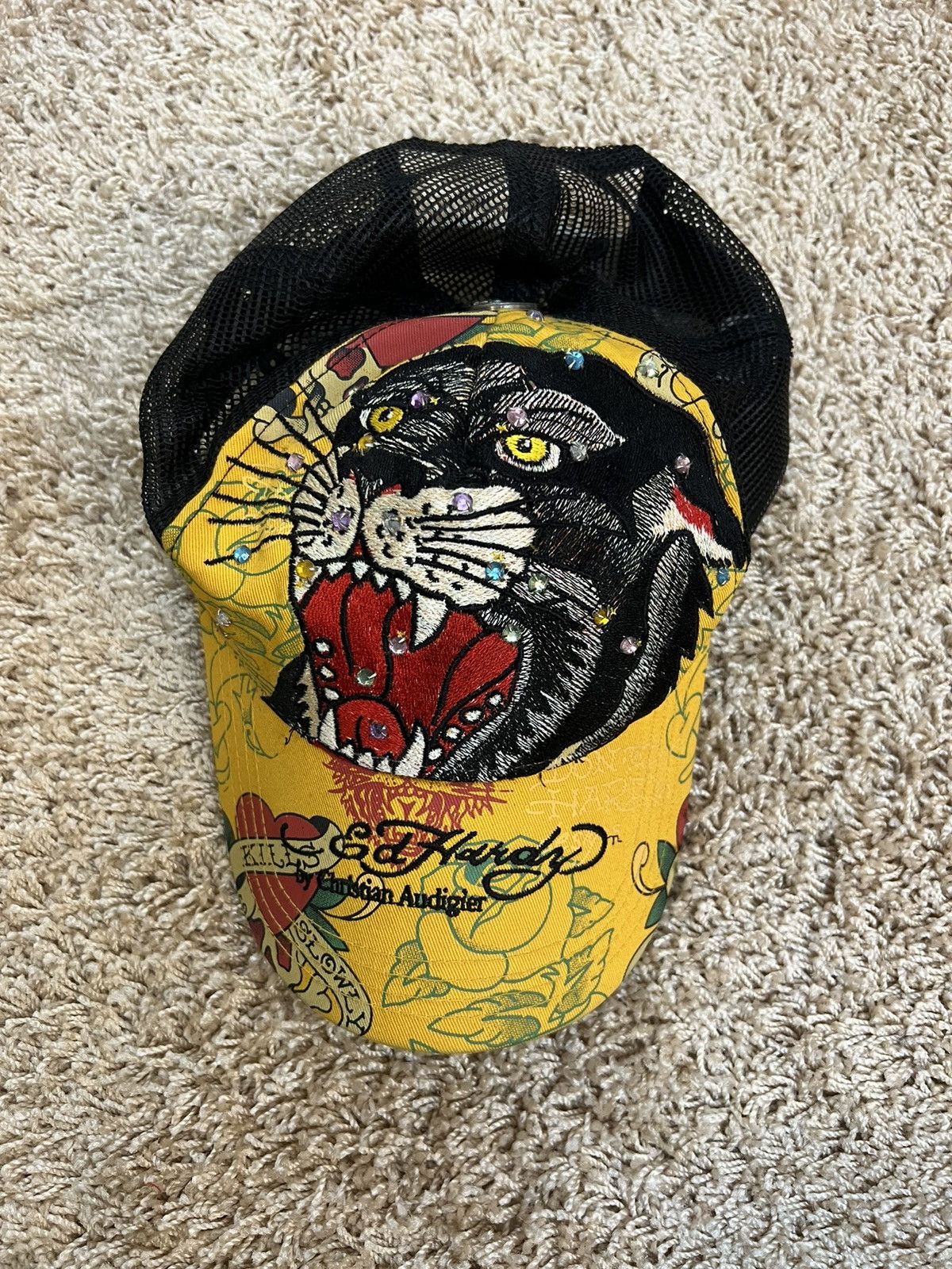Christian Audigier Vintage Ed Hardy by Christian Audigier Black Panther ...