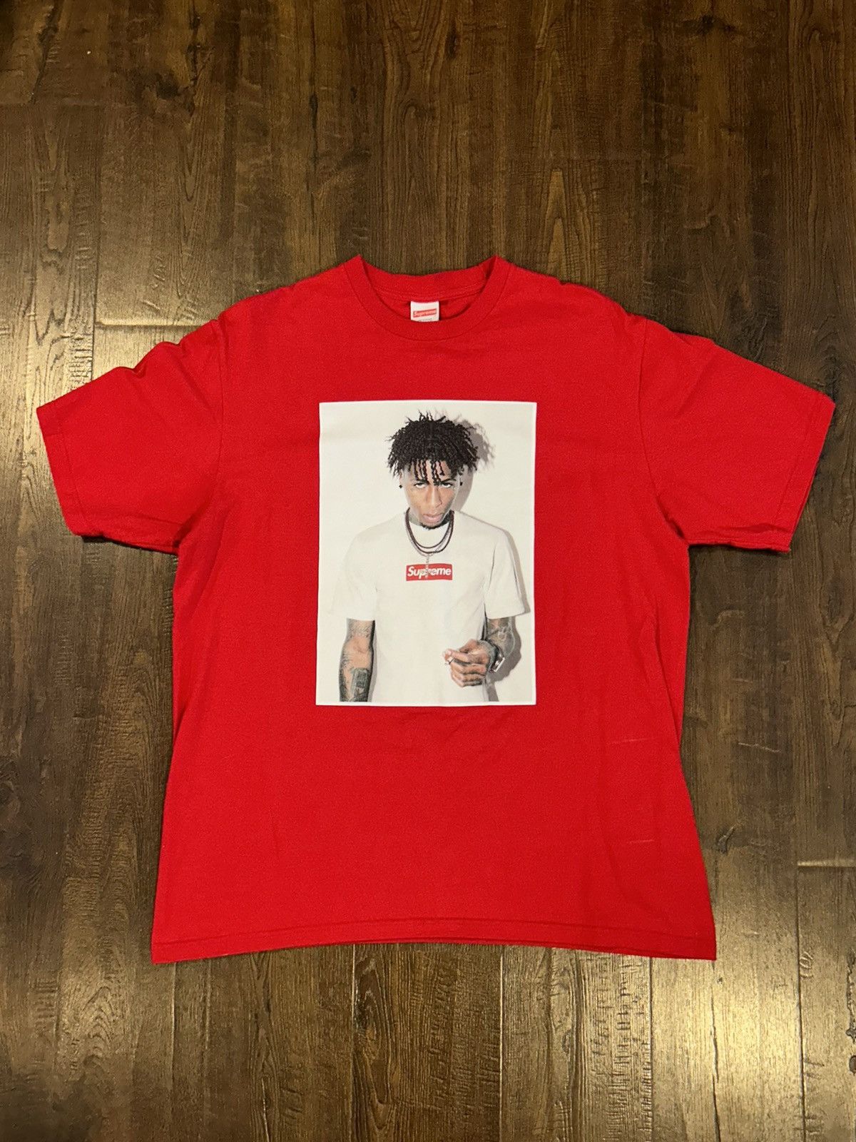 Supreme Supreme NBA Youngboy Tee ‘Red’ | Grailed