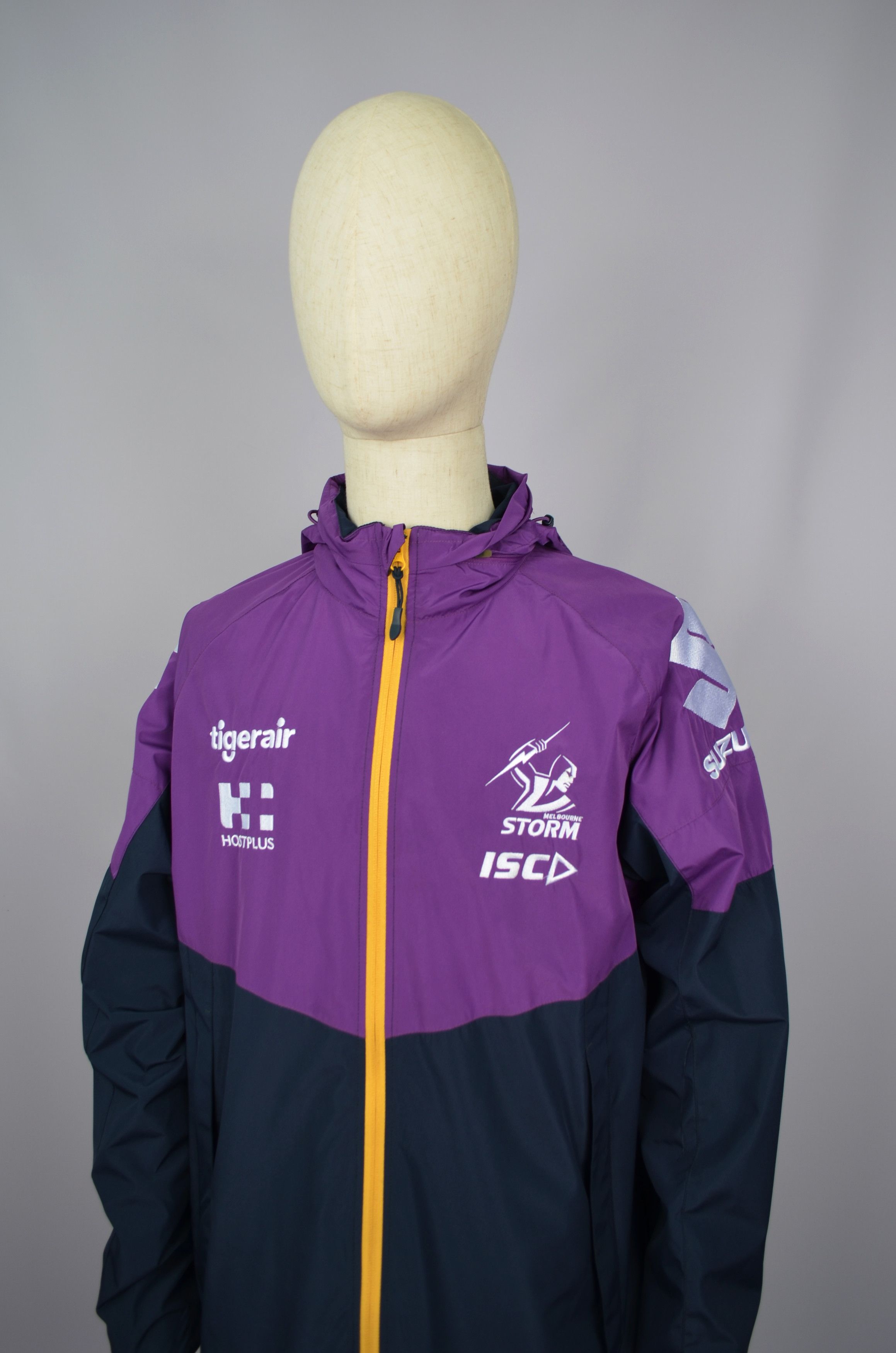 Streetwear Melbourne Storm 2020 Suzuki Mens Logo Rain Jacket | Grailed