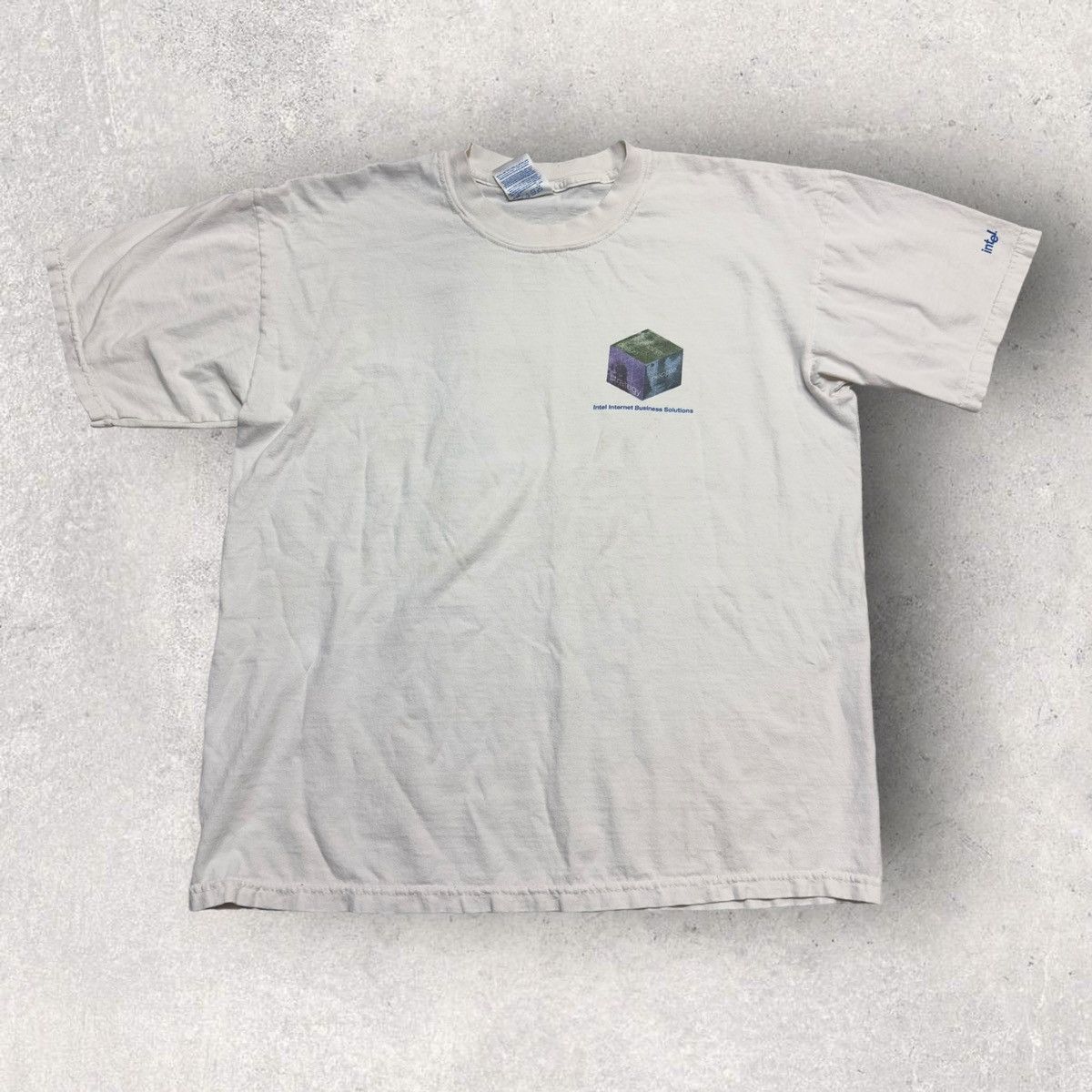 Vintage Intel tee Short Sleeve T Shirts | simlogical.com