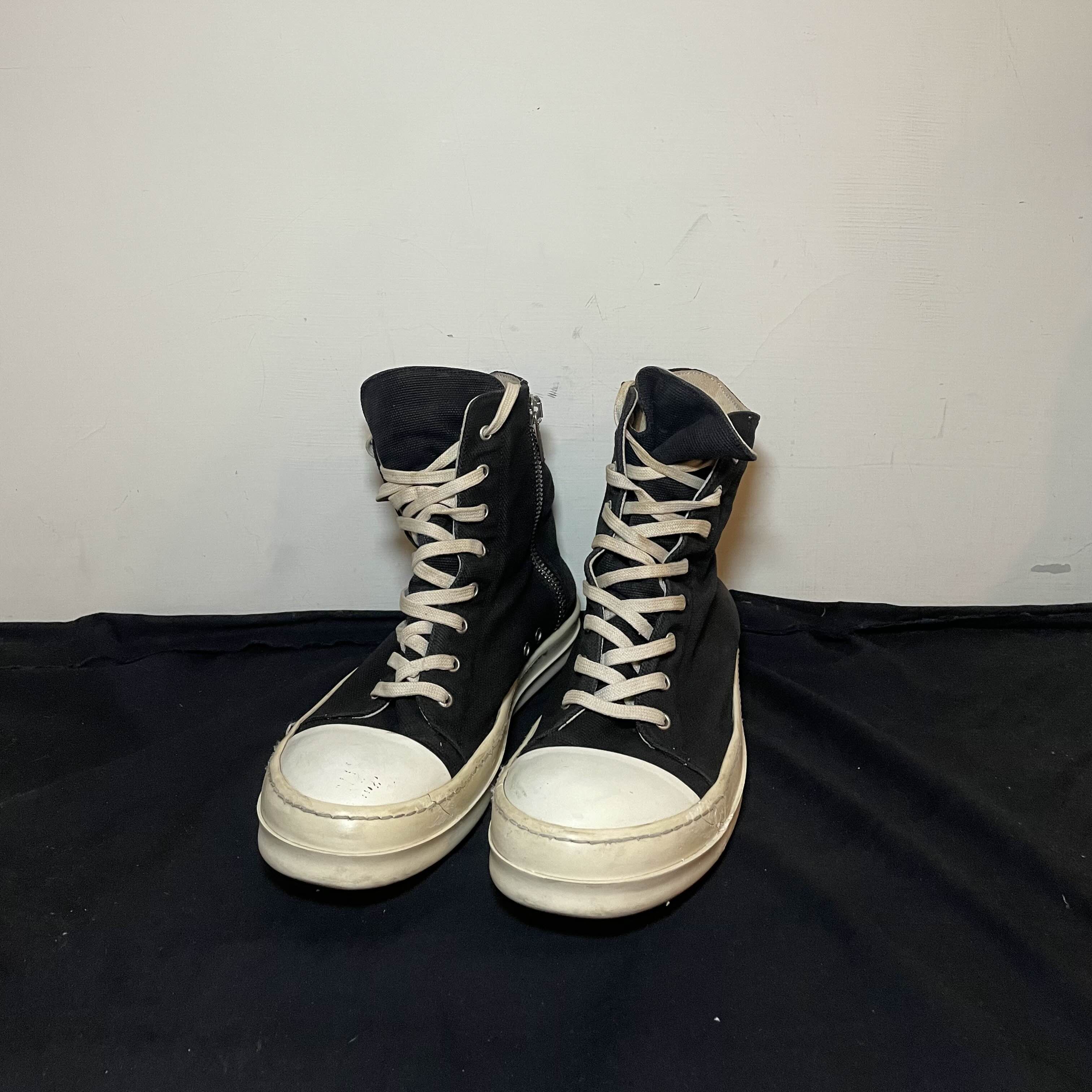 Rick Owens Rick Owens ramones high top | Grailed