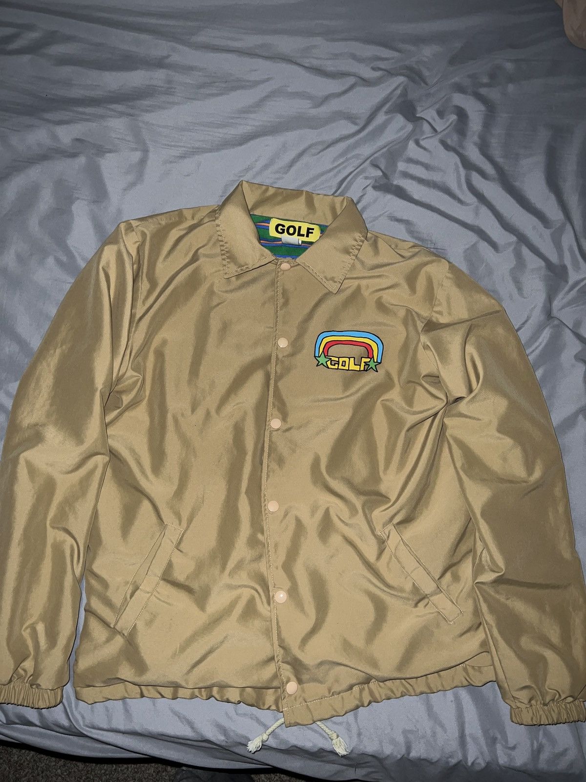 Golf Wang Golf Wang Rainbow Coach Jacket | Grailed