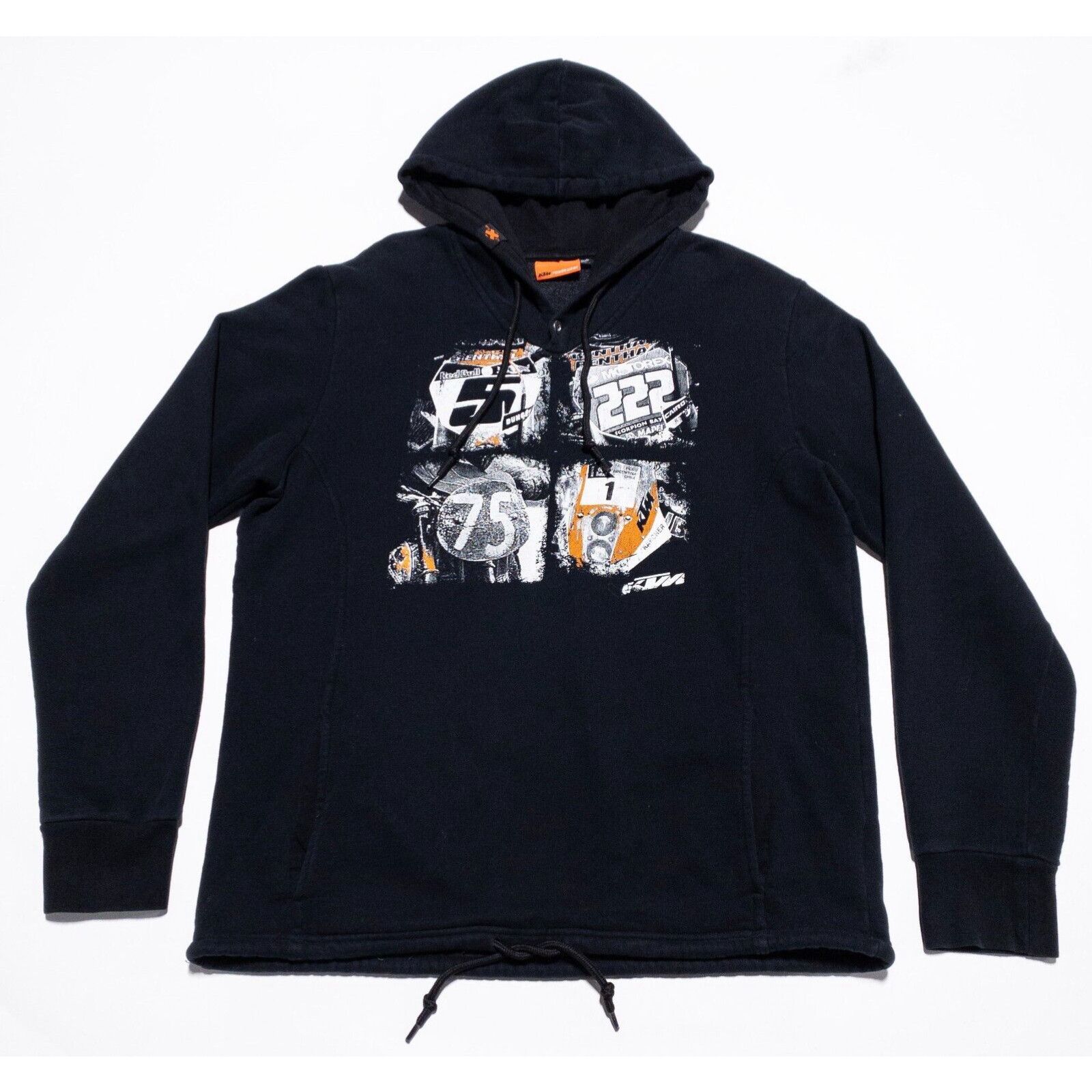 Vintage KTM Powerwear Racing Hoodie Men's Large Pullover Motorcycles ...