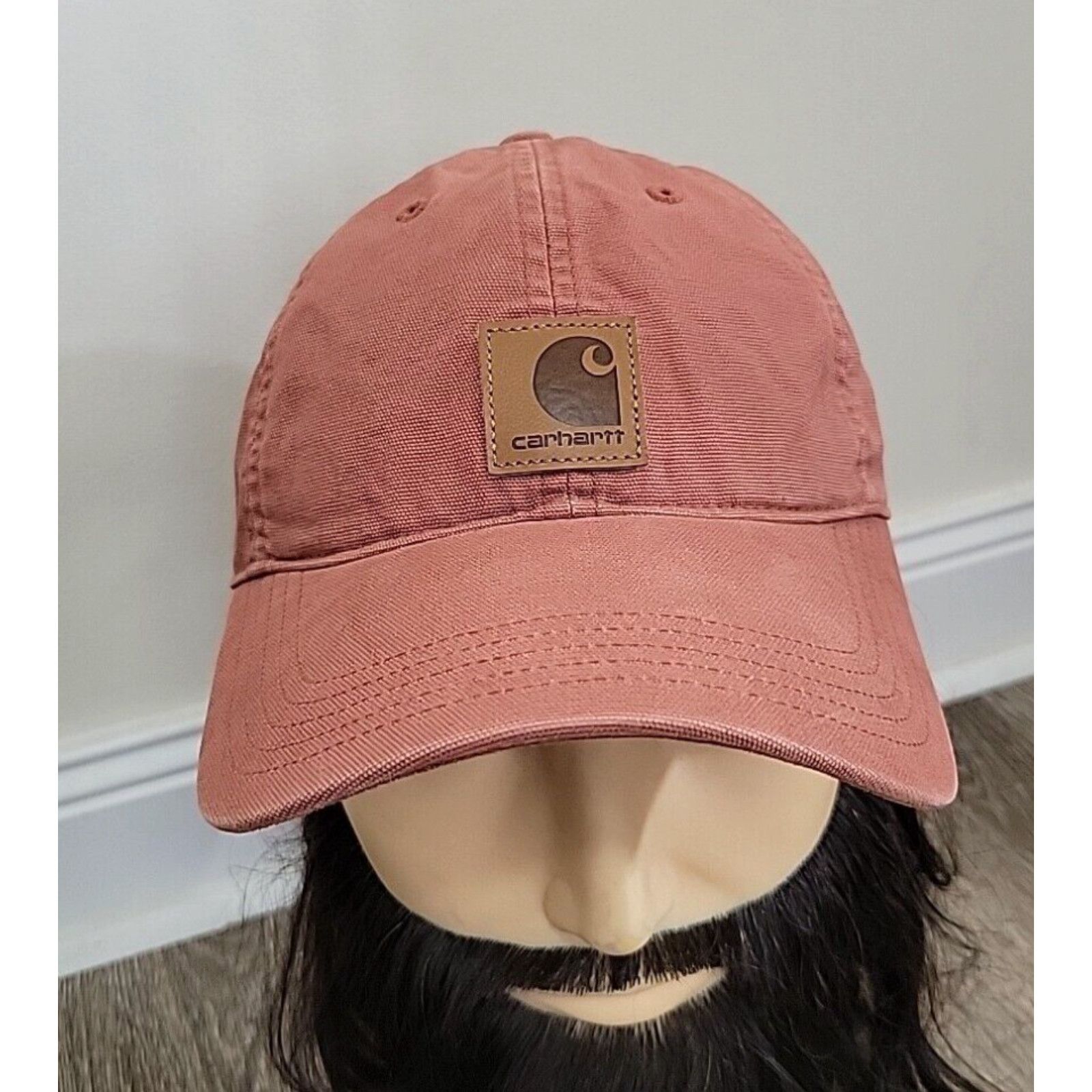 Carhartt NEW - Carhartt Strapback Baseball Cap Hat Rust Red Patch Logo ...