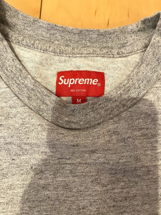 Supreme Grey Supreme T-Shirt | Grailed