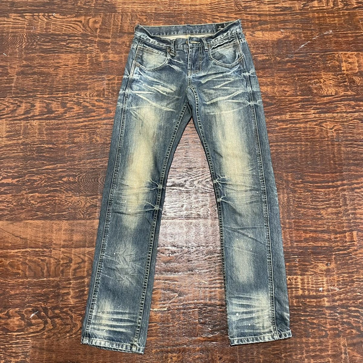 Hedi Slimane × Japanese Brand × Vintage rusty mud wash denim | Grailed