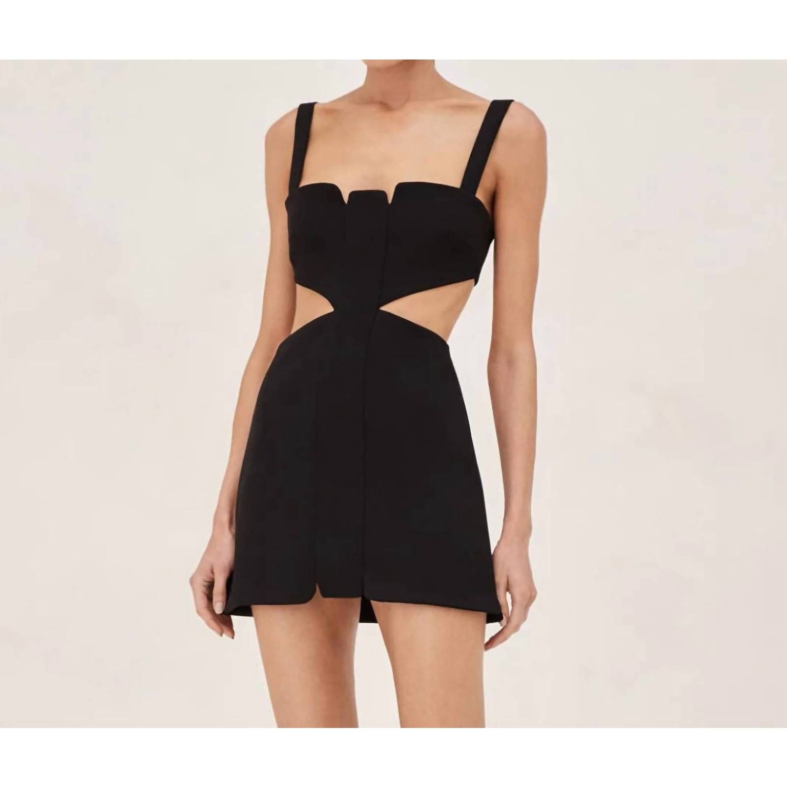 ALEXIS ALEXIS Bonnie Dress In Black | Grailed