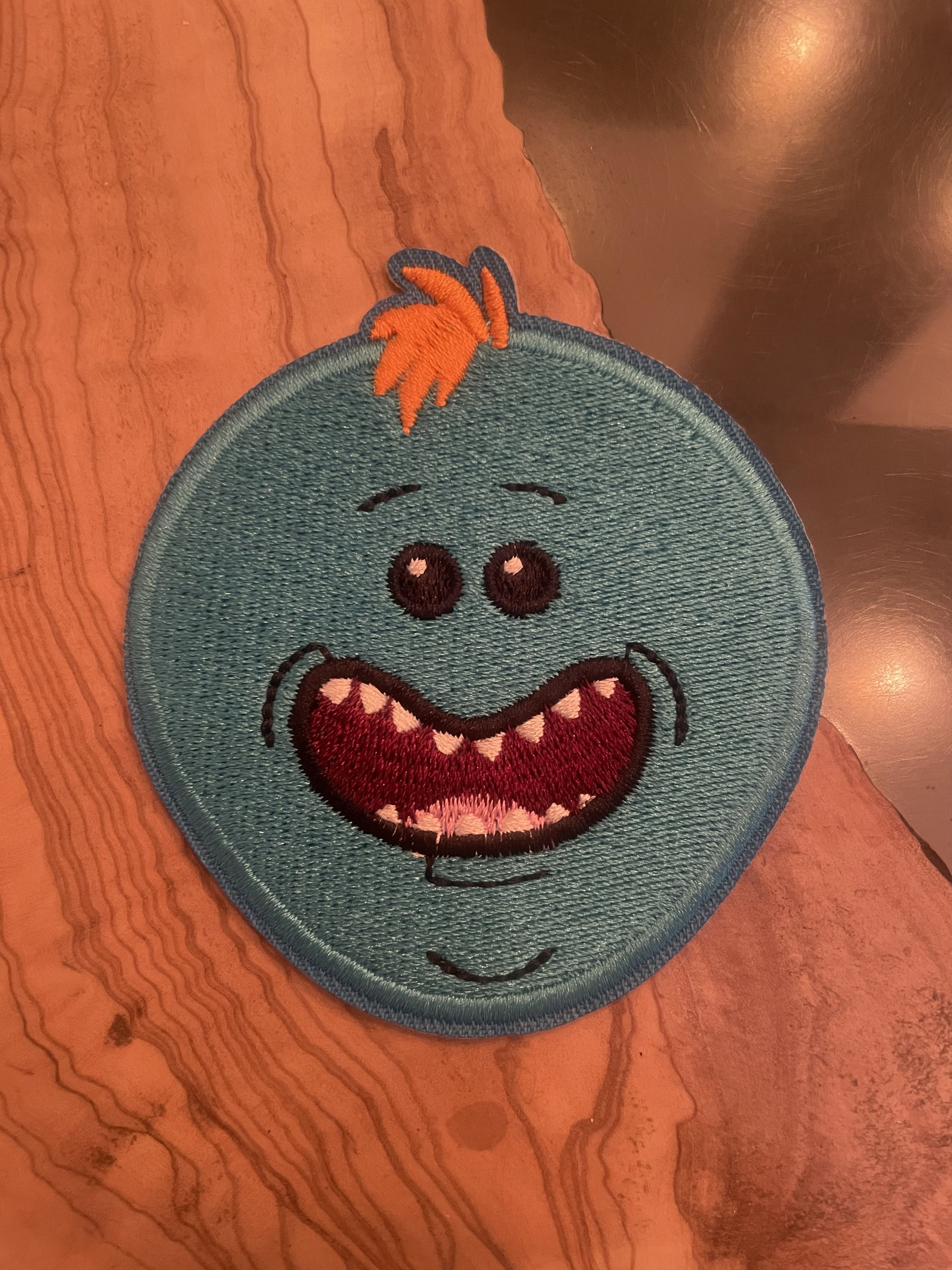 Cartoon Network × Comics × Diadora Mr. Meeseeks Head Sew-On Patch Rick ...