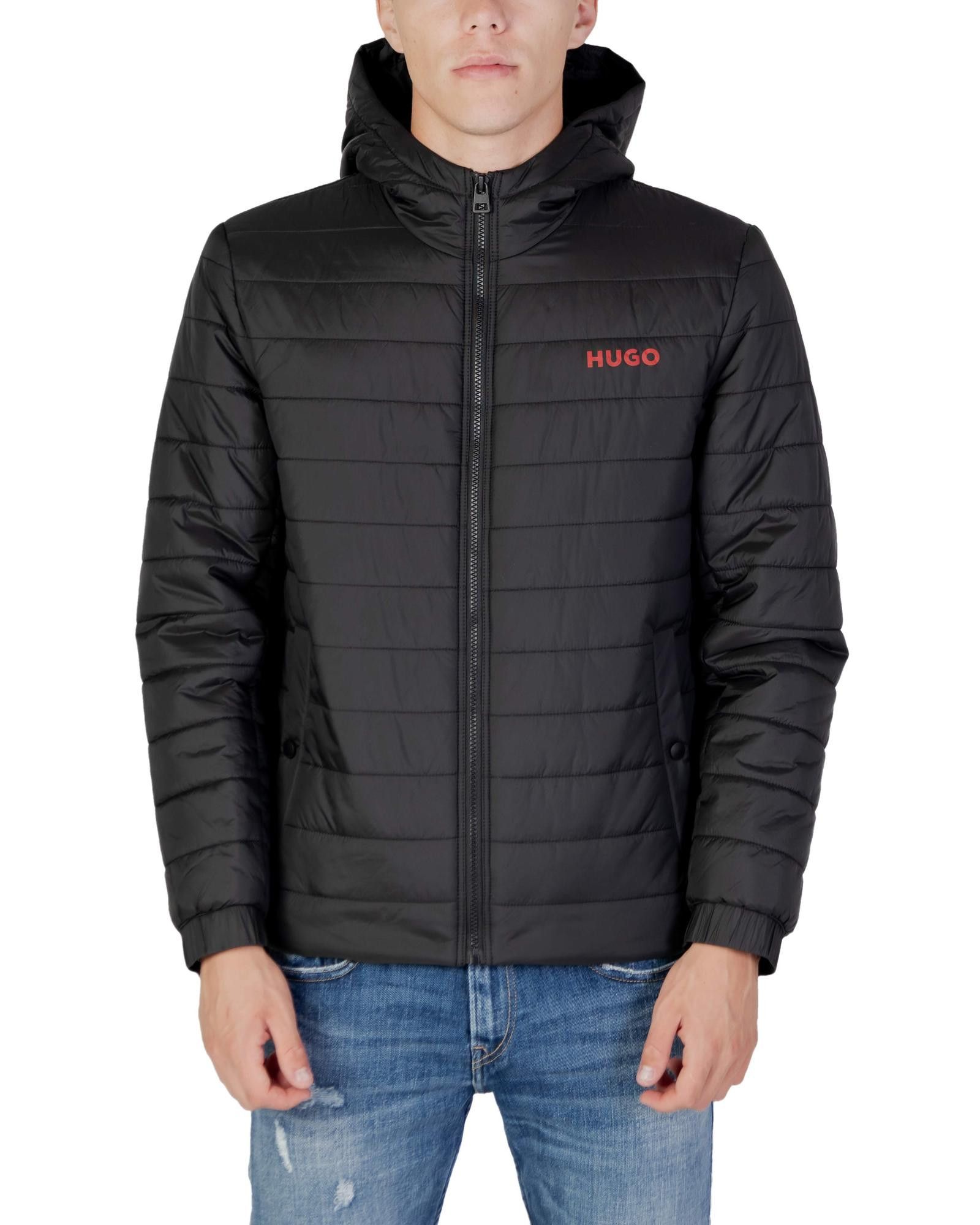 Hugo Plain Hooded Jacket with Zip Fastening | Grailed