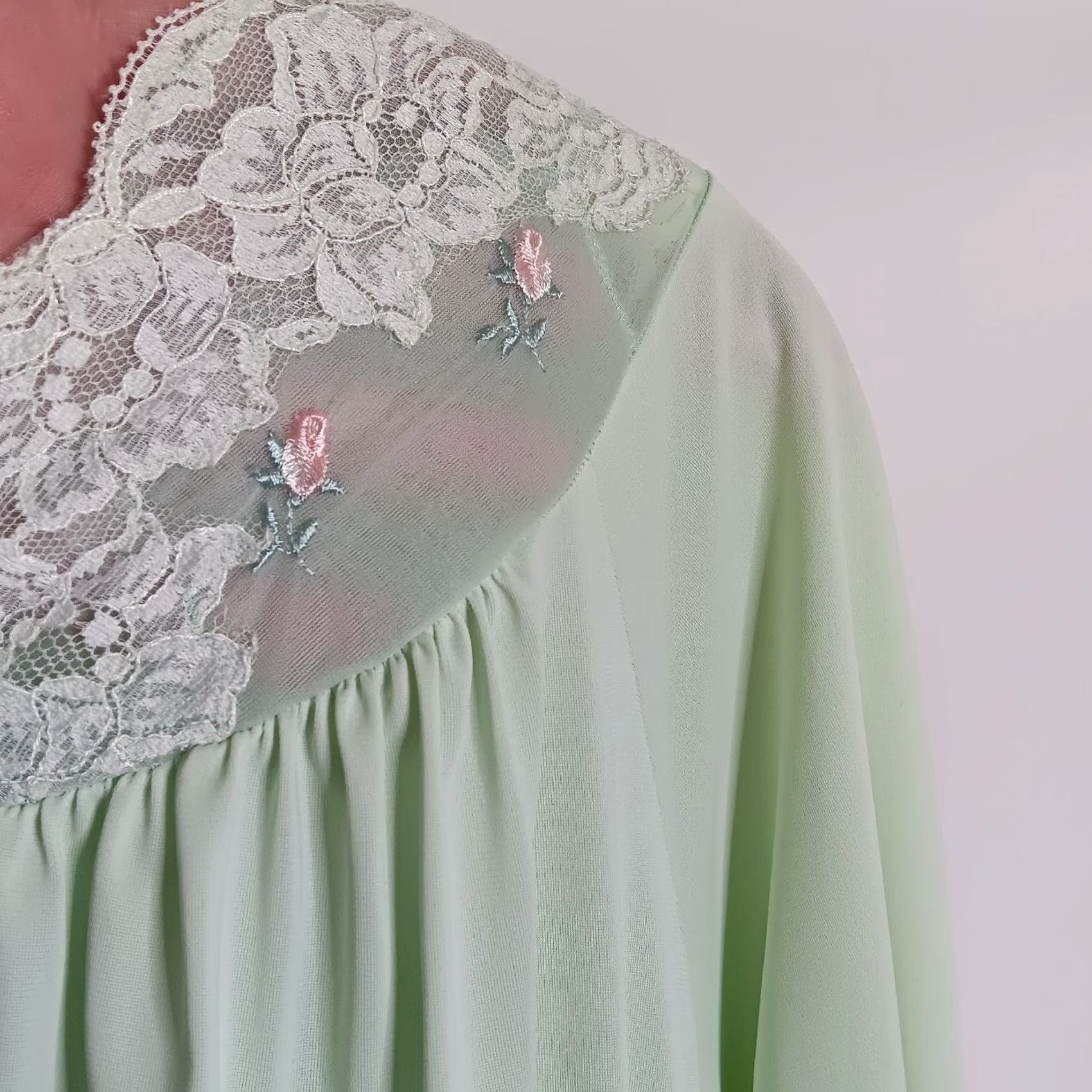 Vintage VINTAGE Shadowline Shadowline Peignoir Nightgown Set Medium 2 ...