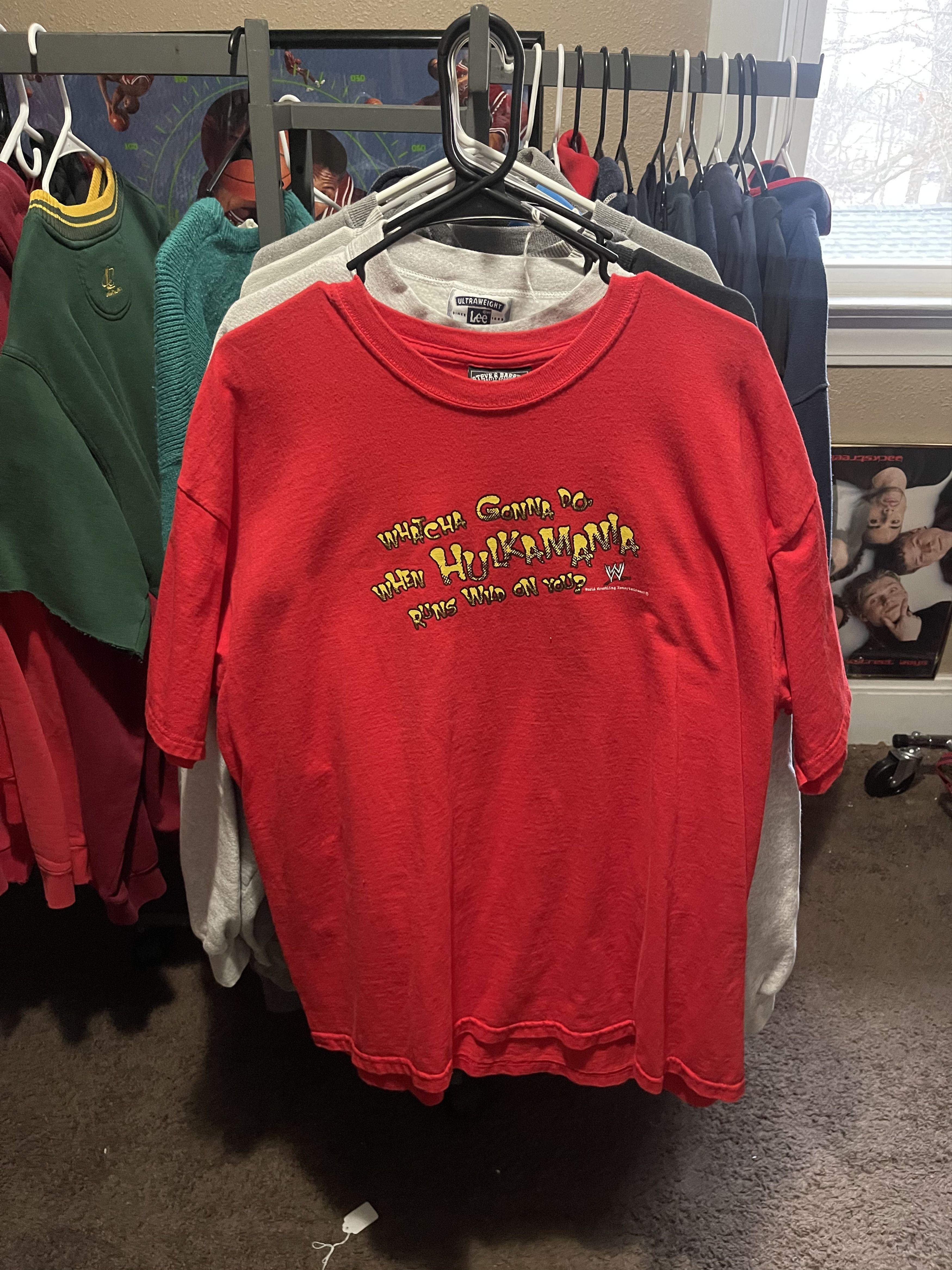 Steve And Barrys Vintage WWE Hulk Hogan Slogan Tee by Steve & Barry’s ...