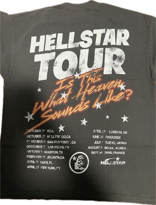 HELLSTAR Hellstar Biker Tour T-Shirt | Grailed