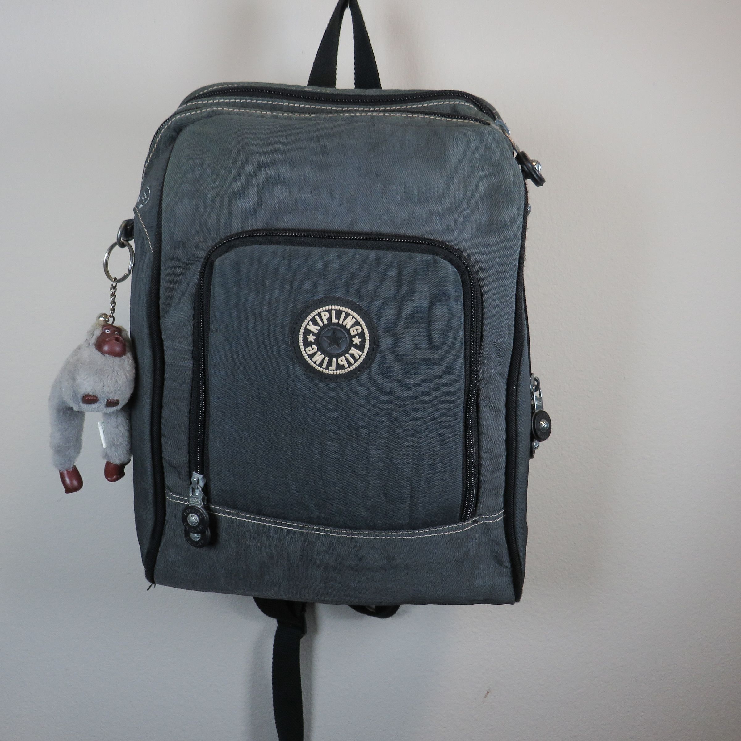 Backpack × Japanese Brand × Vintage Kipling Monkey Animal Rucksack ...